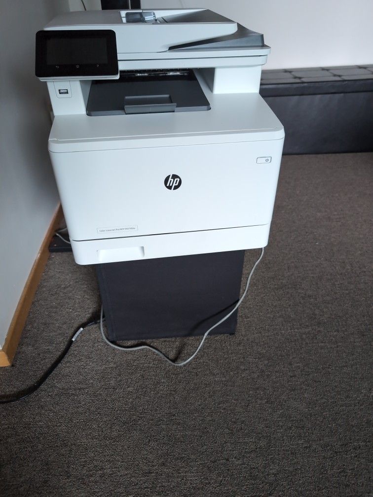 Hp LaserJet Pro Printer Model Number Mf P-m479 fdw for Sale in ...