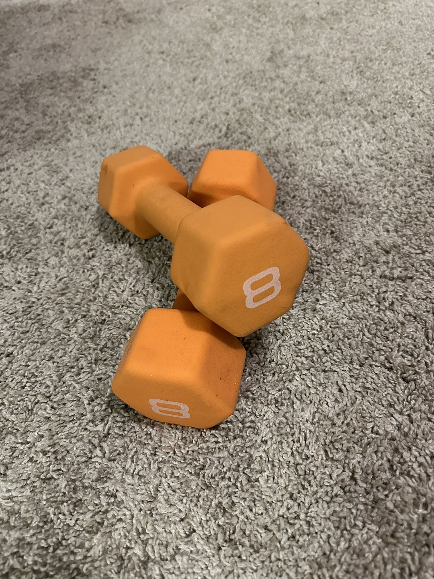 Cap Barbell Neoprene Coated Dumbbells, Pair, 8 lb for Sale in Houston ...