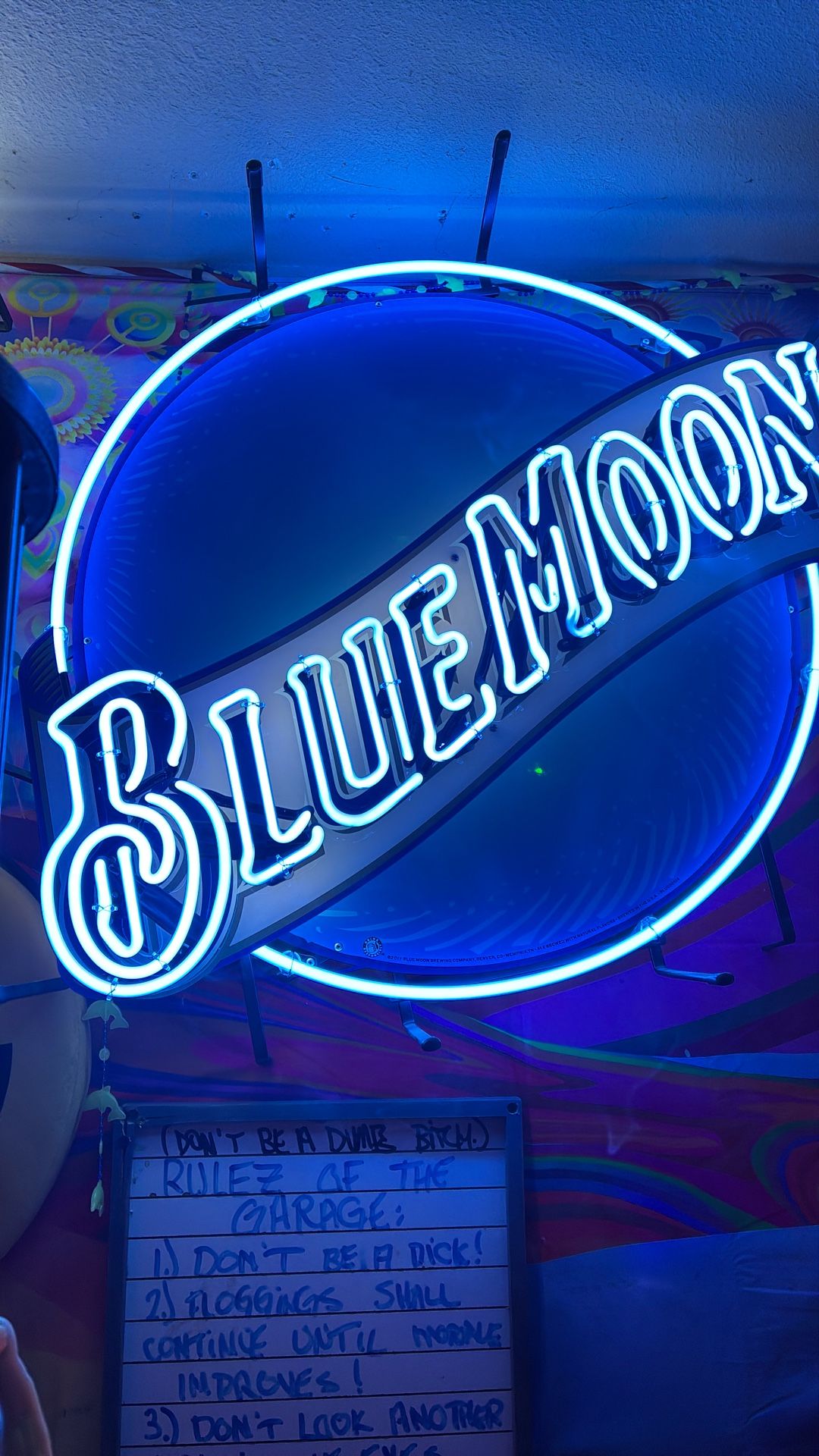 Blue Moon Neon Sign for Sale in Puyallup, WA - OfferUp