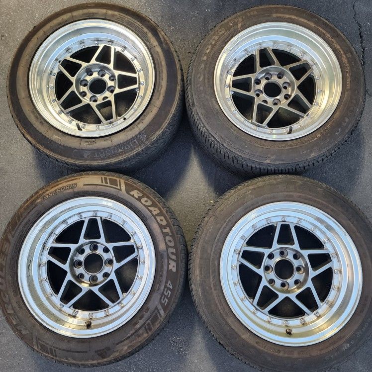 N209 5 spoke star charcoal grey KS145 Wheels 15 inch Wheels for Sale in ...