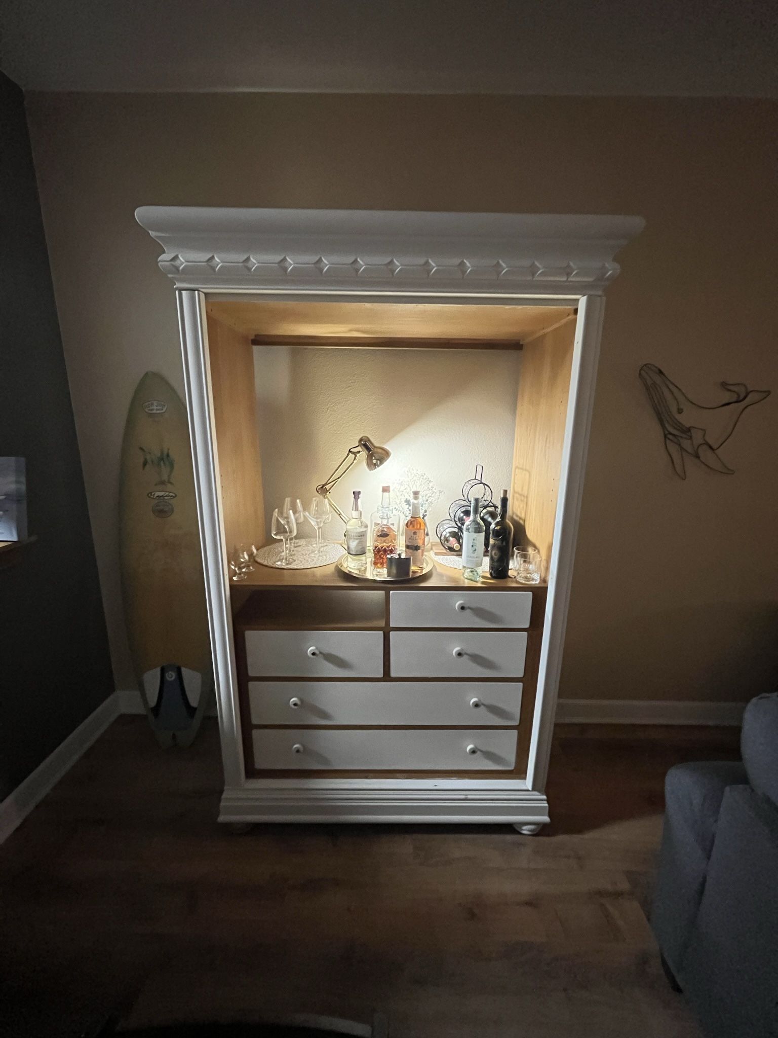 Armoire/Bar cart for Sale in Melbourne, FL - OfferUp