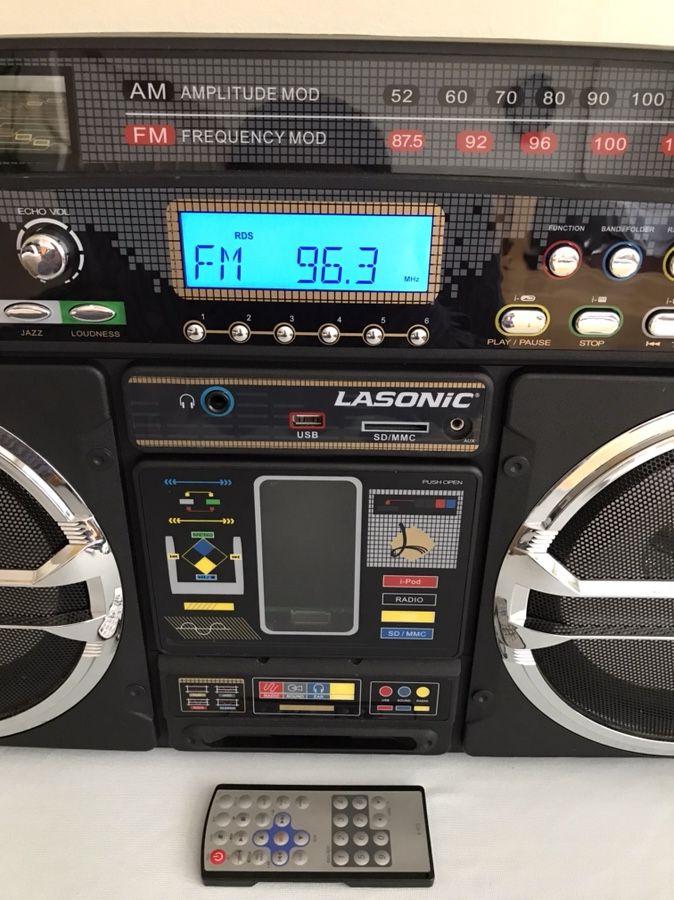 Lasonic Ghetto Blaster Boombox