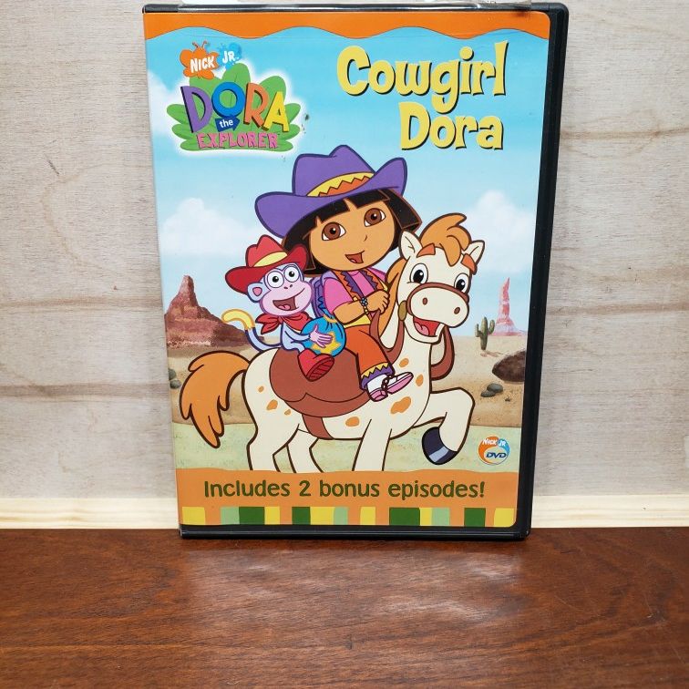 Dora The Explorer Cowgirl Dora Vhs