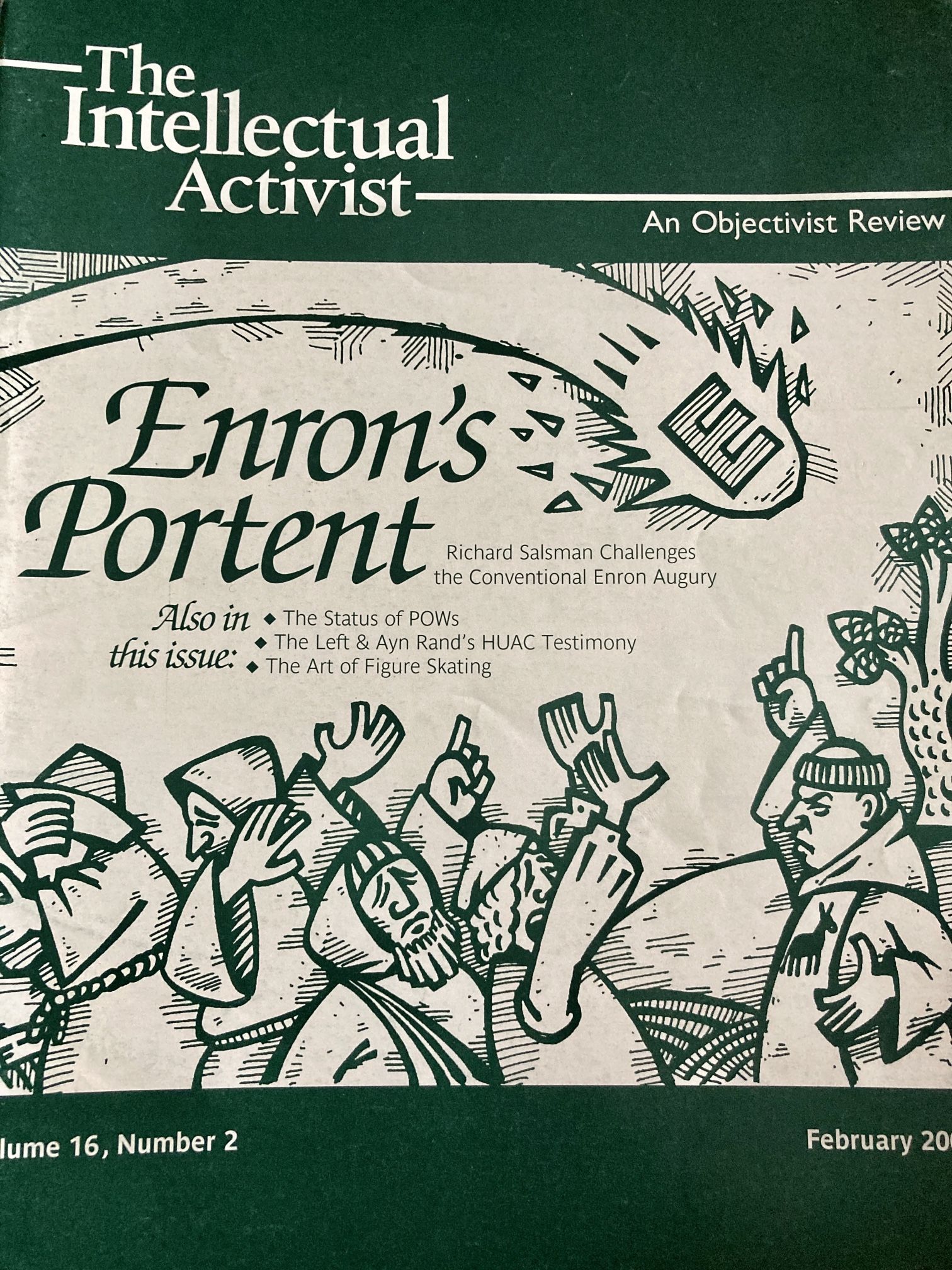 The Intellectual Activist, Post Ayn Rand Objectivist 7 Original Issues ...