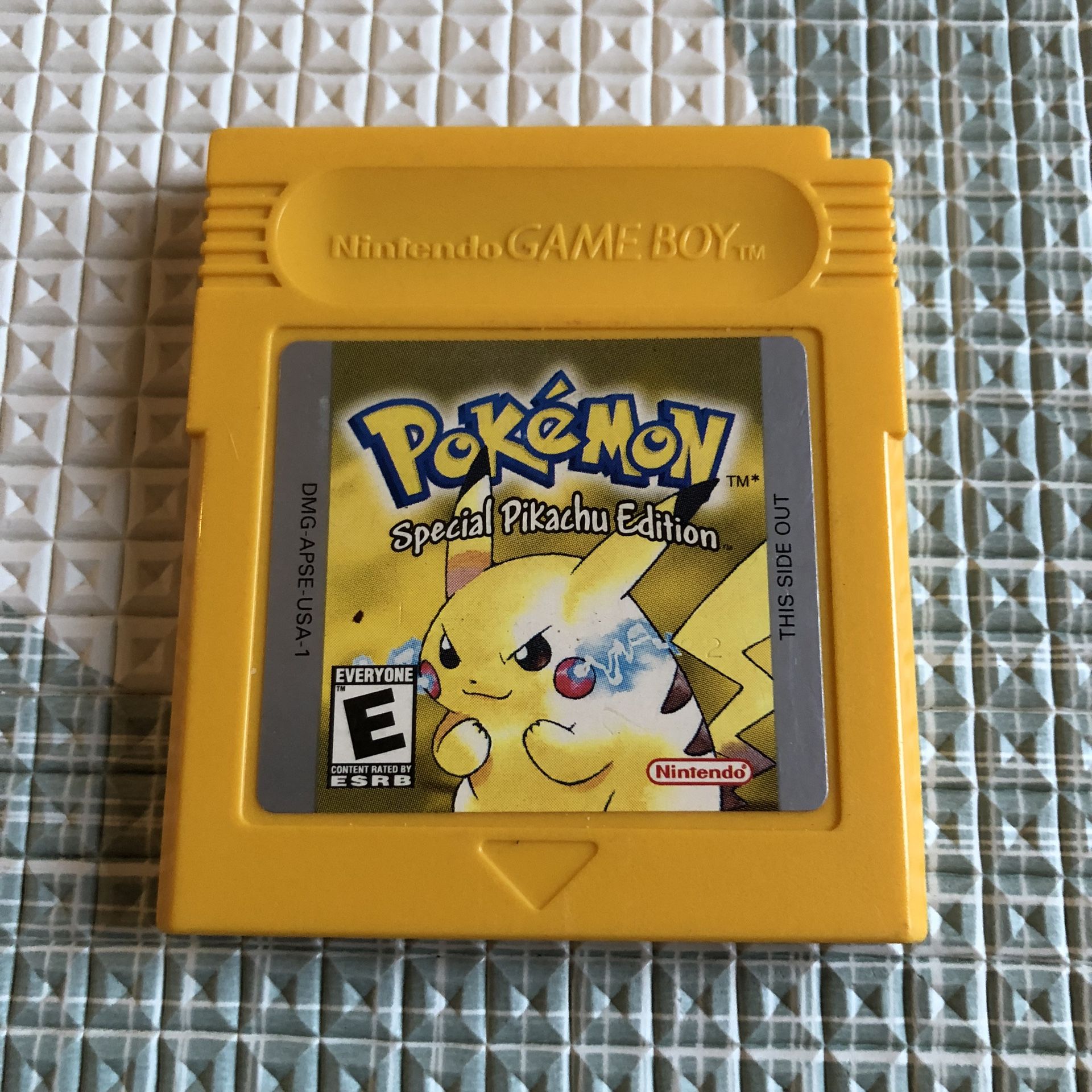 Authentic Pokemon Yellow Cartridge for Nintendo Gameboy for Sale in ...