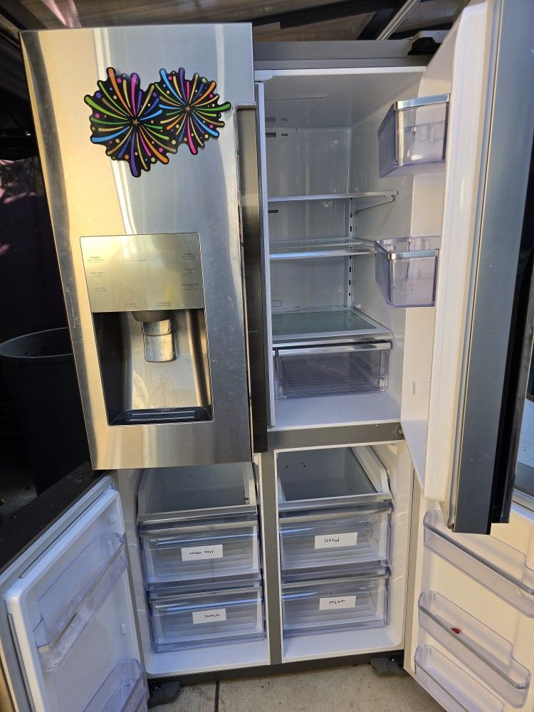 2 Samsung Fridge Refrigerator RF28K9070SR/AA and RF4287HARS/XAA - For ...