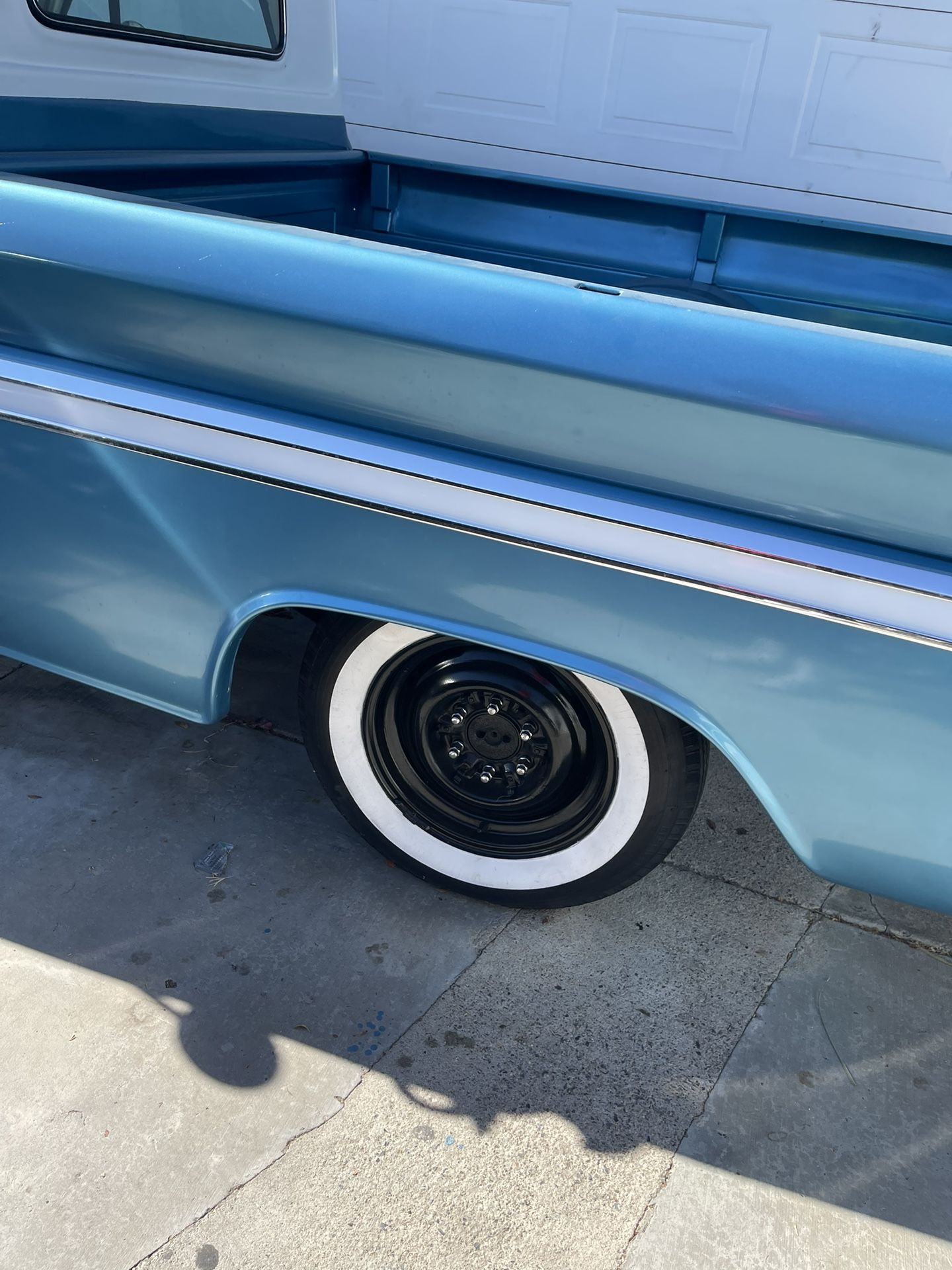 White Wall Tires And Rims W/ Hub Cap Clips for Sale in Riverside, CA ...