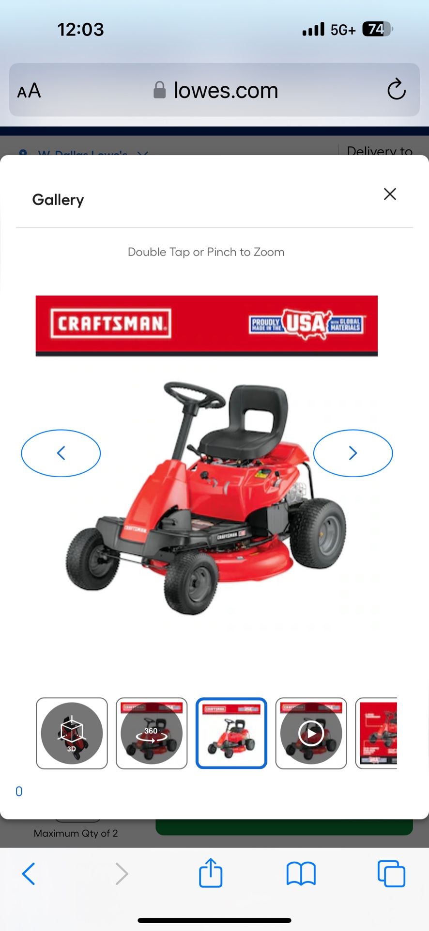 CRAFTSMAN R110 Riding Lawn Mower for Sale in Carrollton, TX - OfferUp