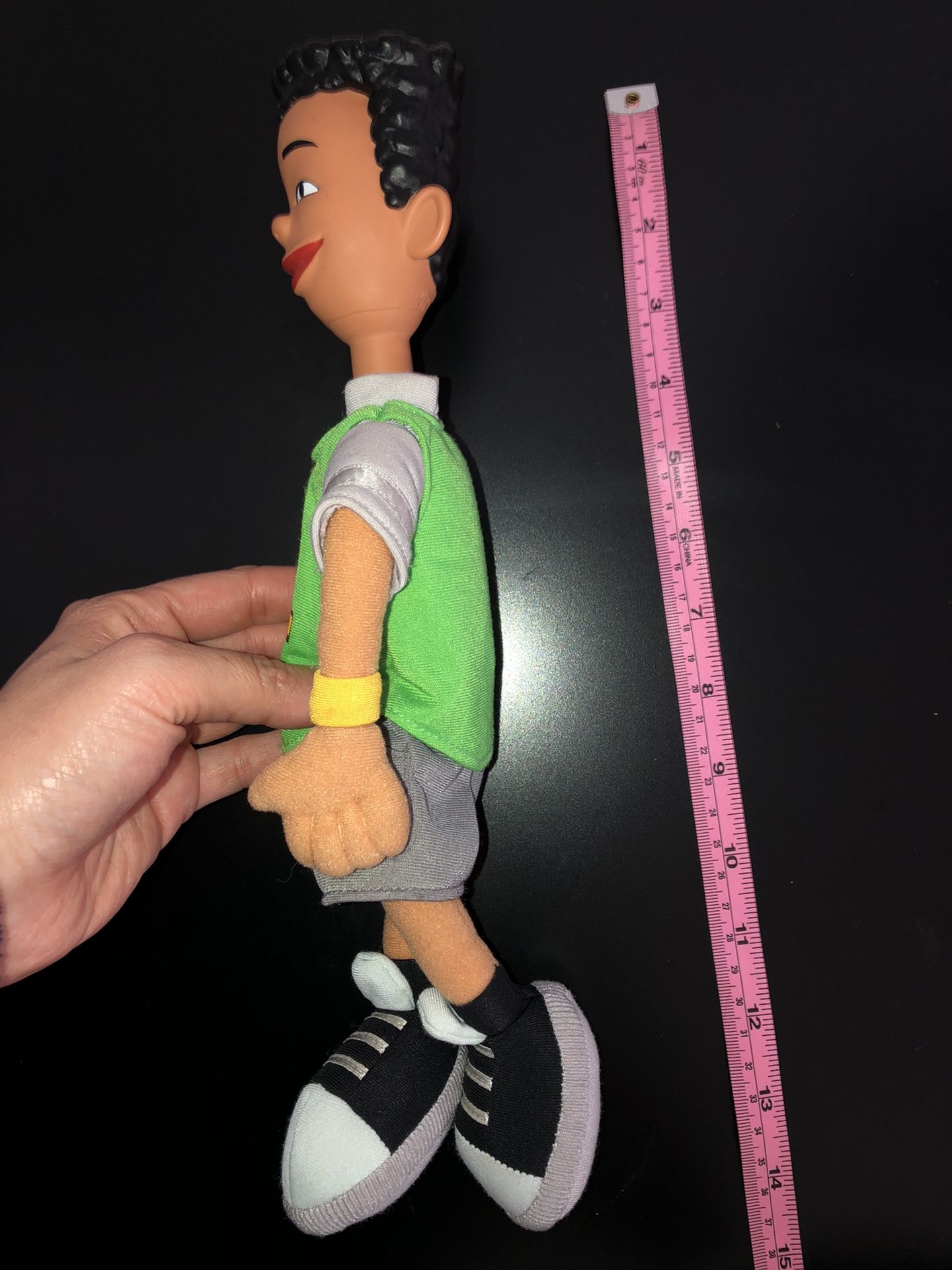 Disney Recess Vince LaSalle Boy Plush Doll Vinyl Head 11" Mattel ...