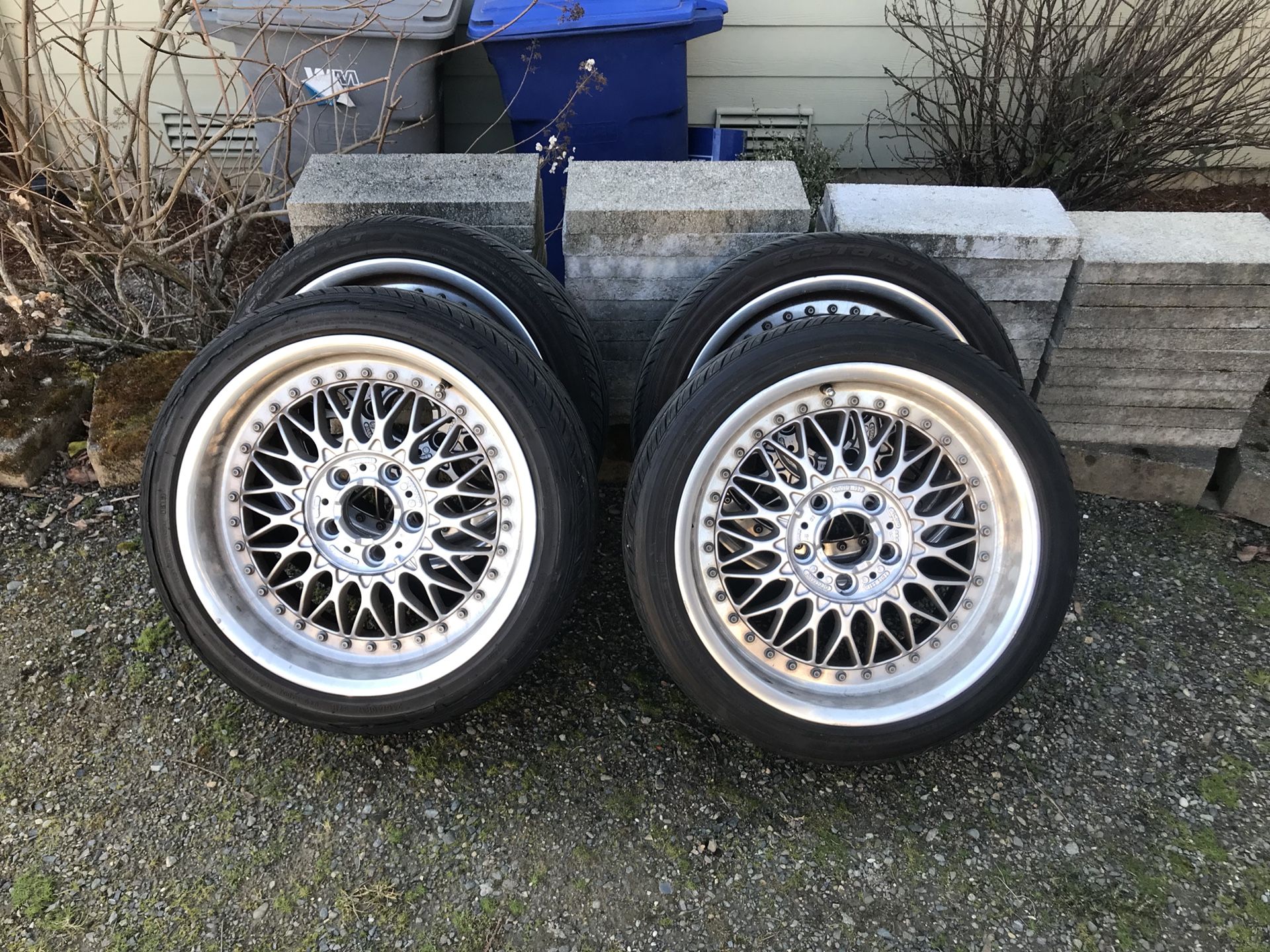 BBS 17”x8” BMW Style 5 Multipiece Wheels for Sale in Renton, WA - OfferUp