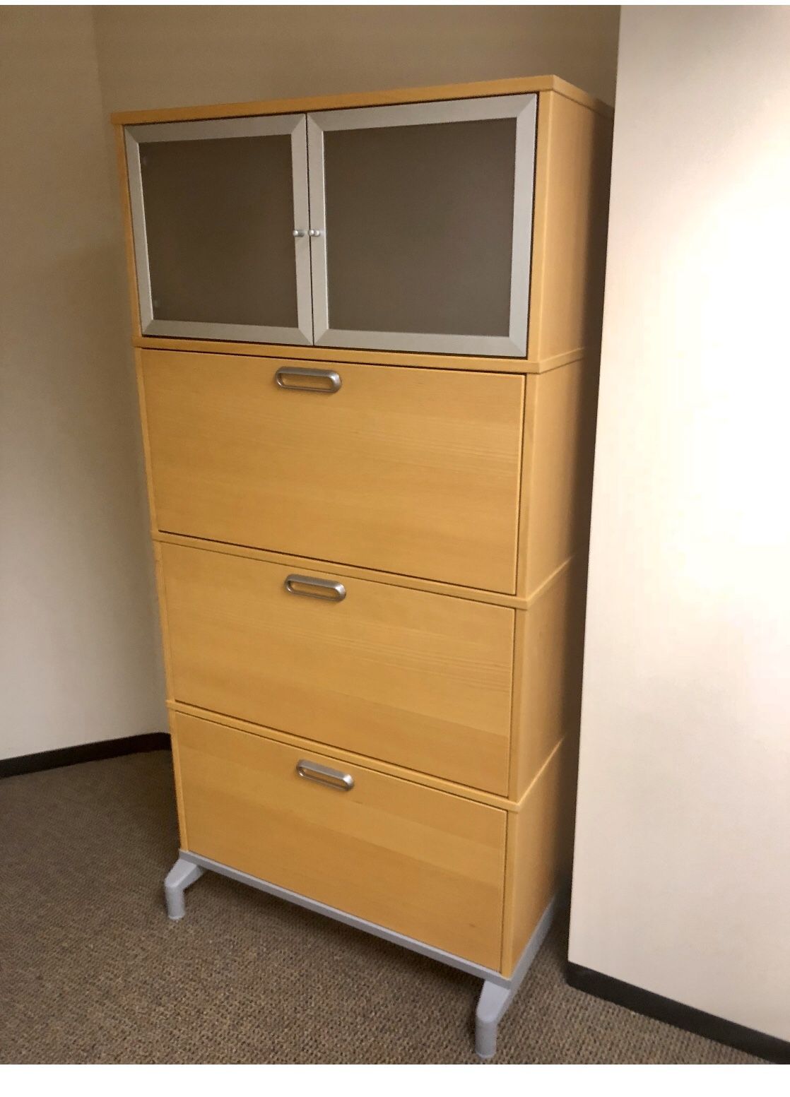 Knoll office file cabinet for Sale in Houston, TX - OfferUp