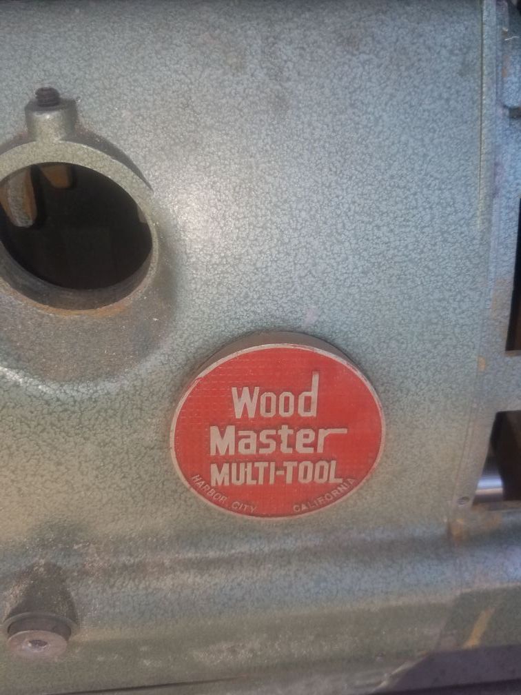 Woodmaster 5 in 1 multi-tool. Lathe, planer, table saw, band saw ...