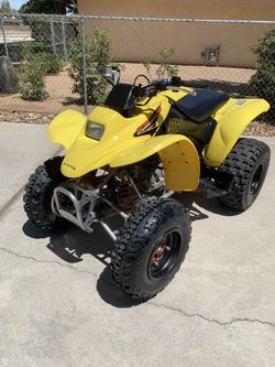 Honda 250ex Yellow