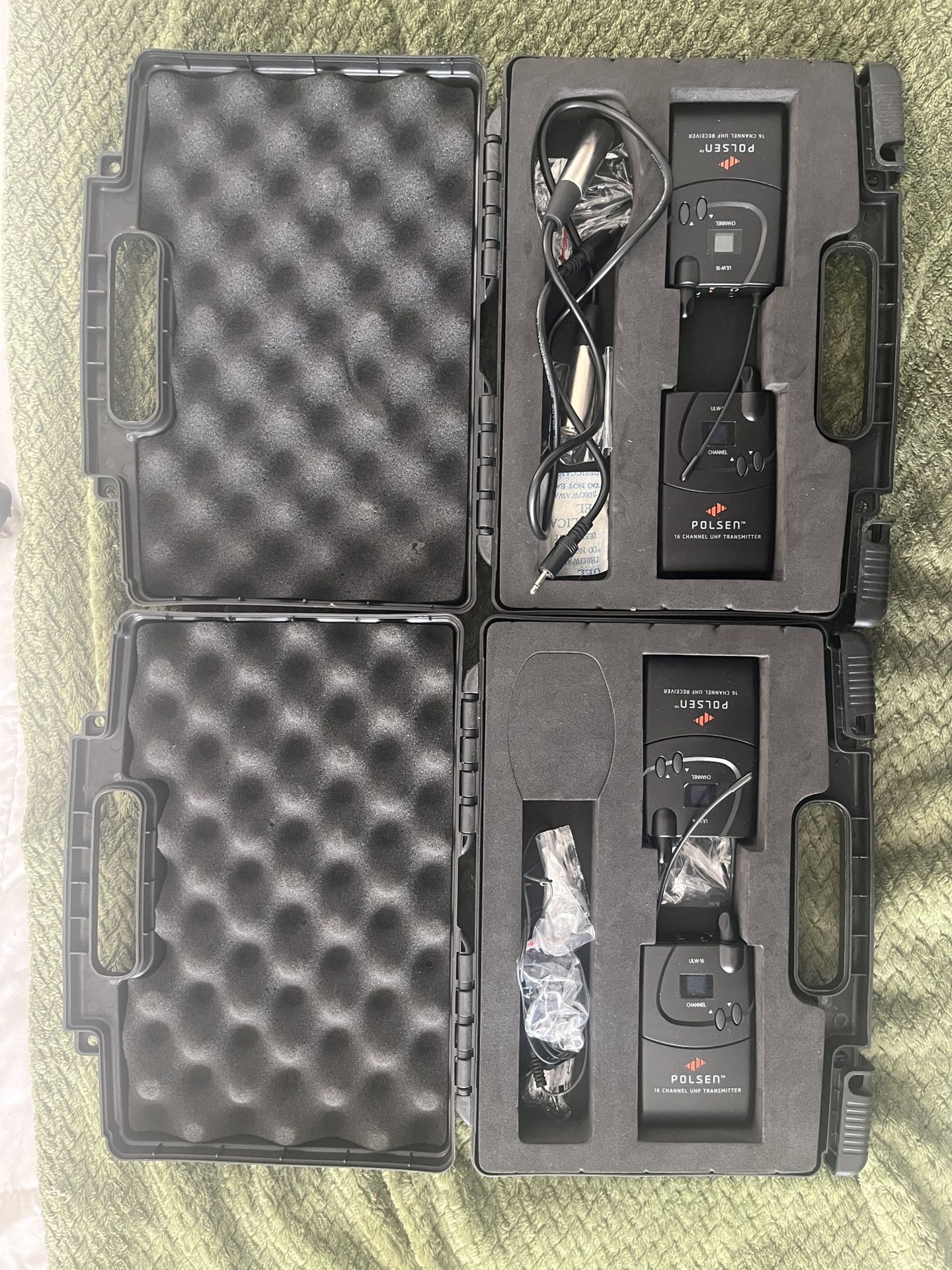 ULW-16-PL5 16-Channel Camera-Mountable UHF Wireless System with PL-5 ...
