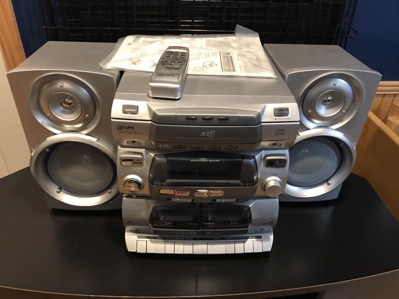 Gpx 5 Compact Disc Stereo Home Music System at Julius Scudder blog