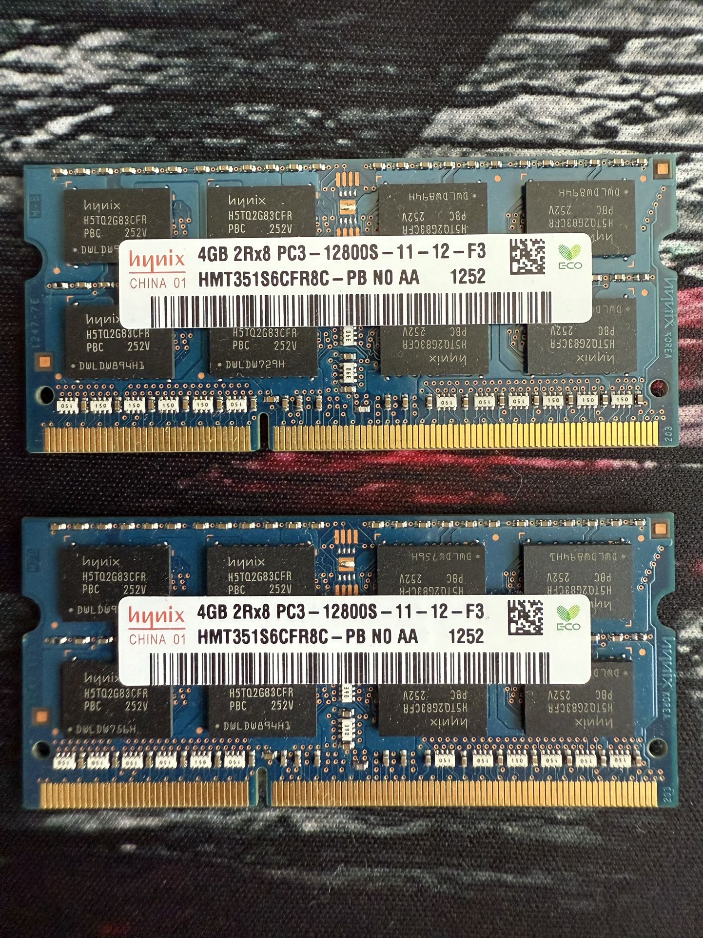 Apple Compatible 8GB (2x4GB) DDR3-1600Mhz PC3-12800S Sodimm RAM for Sale in Los Angeles, CA ...