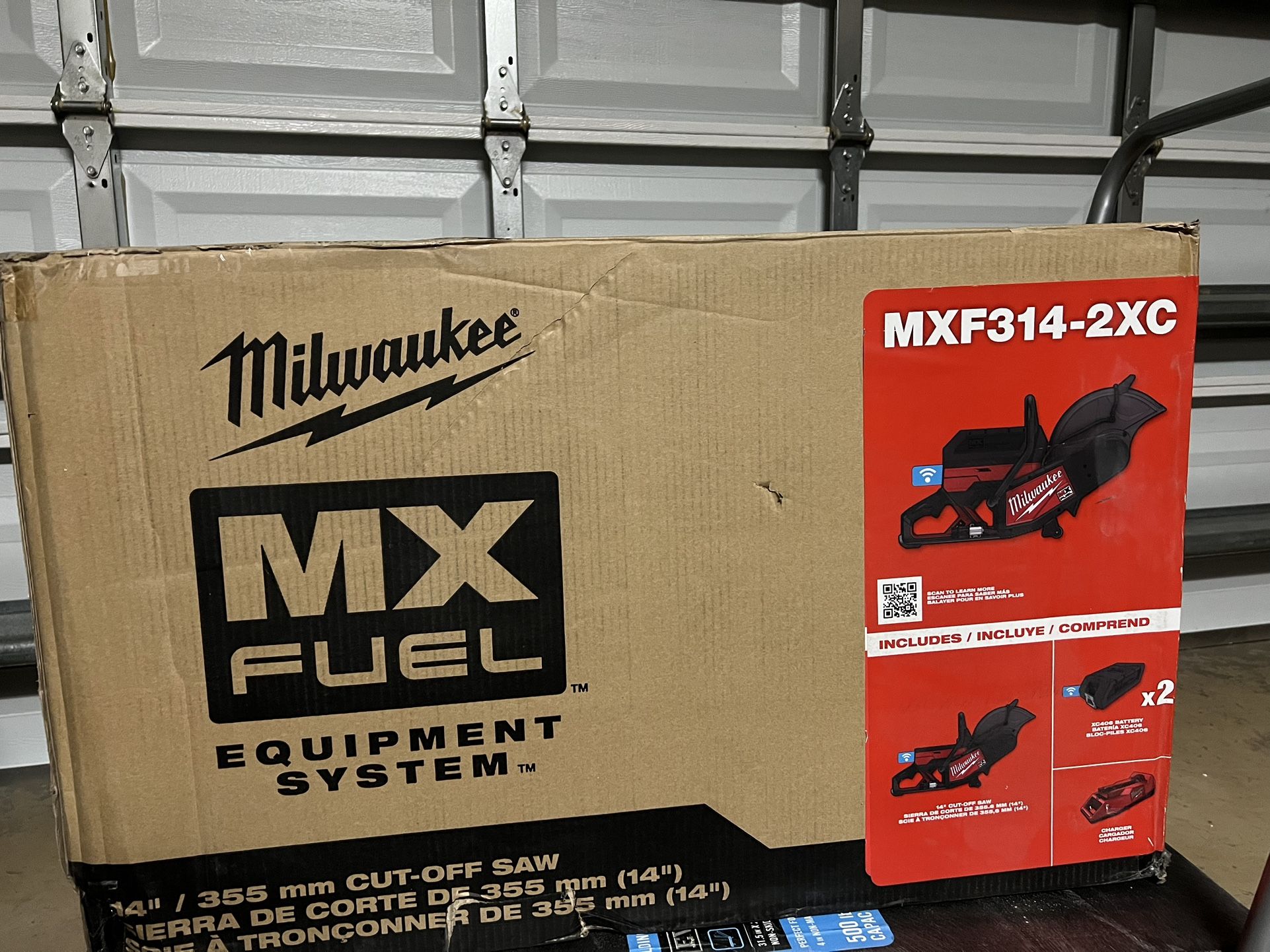 NEW Milwaukee MX Fuel Equipment System 14" Fuel Cut-Off Saw Model ...