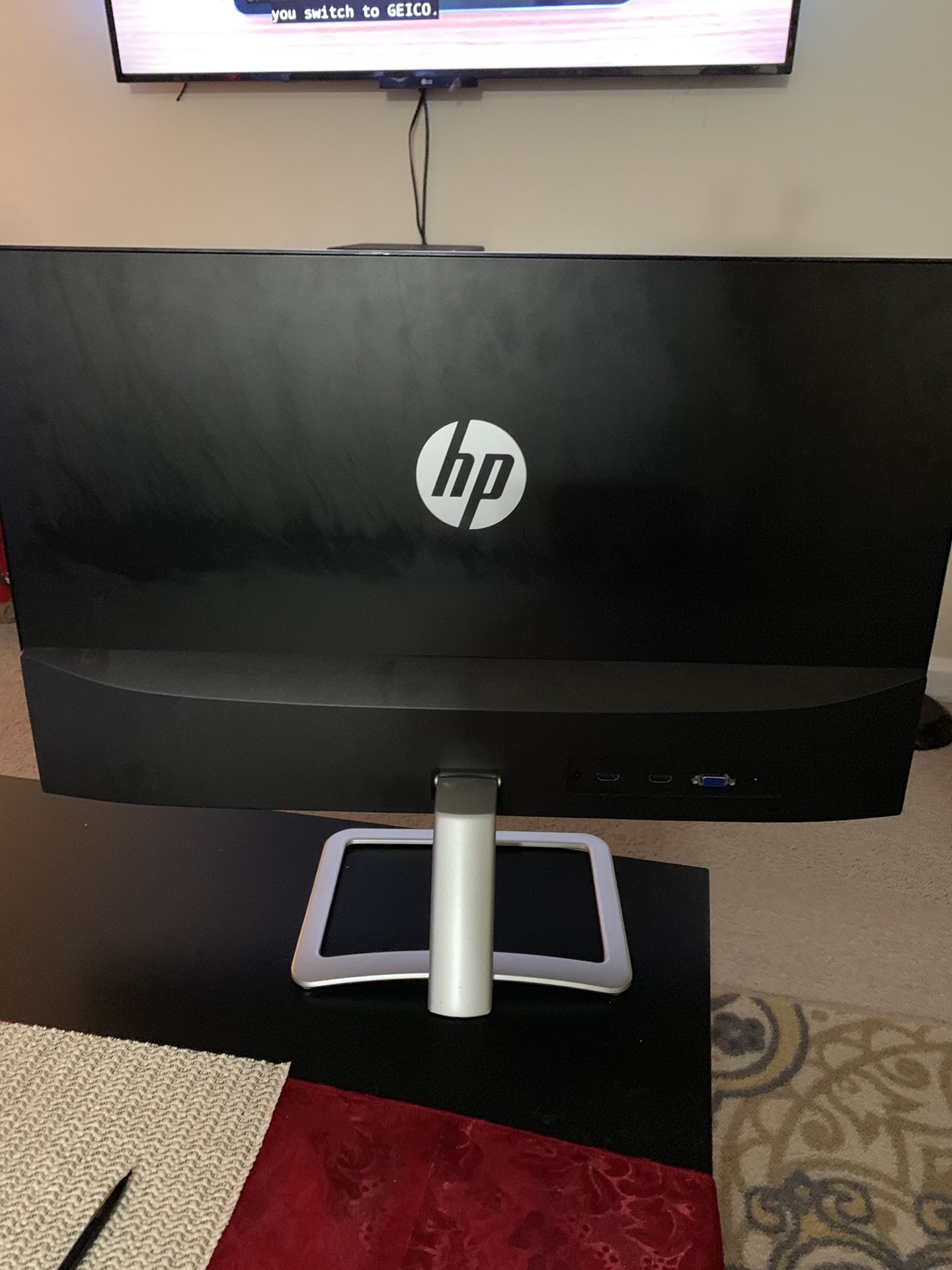 HP 27es 27-inch Display UHD 2 HDMI ports for Sale in Alexandria, VA ...