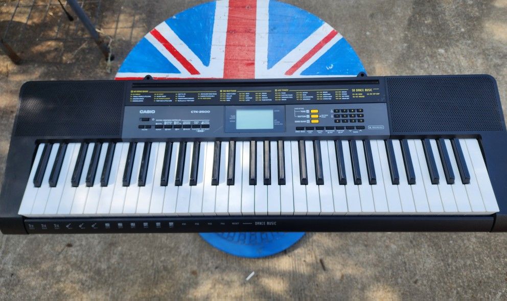 Casio CTK 2500 Keyboard Works Fine Teclados Casio Ctk 2500 Funcionando ...