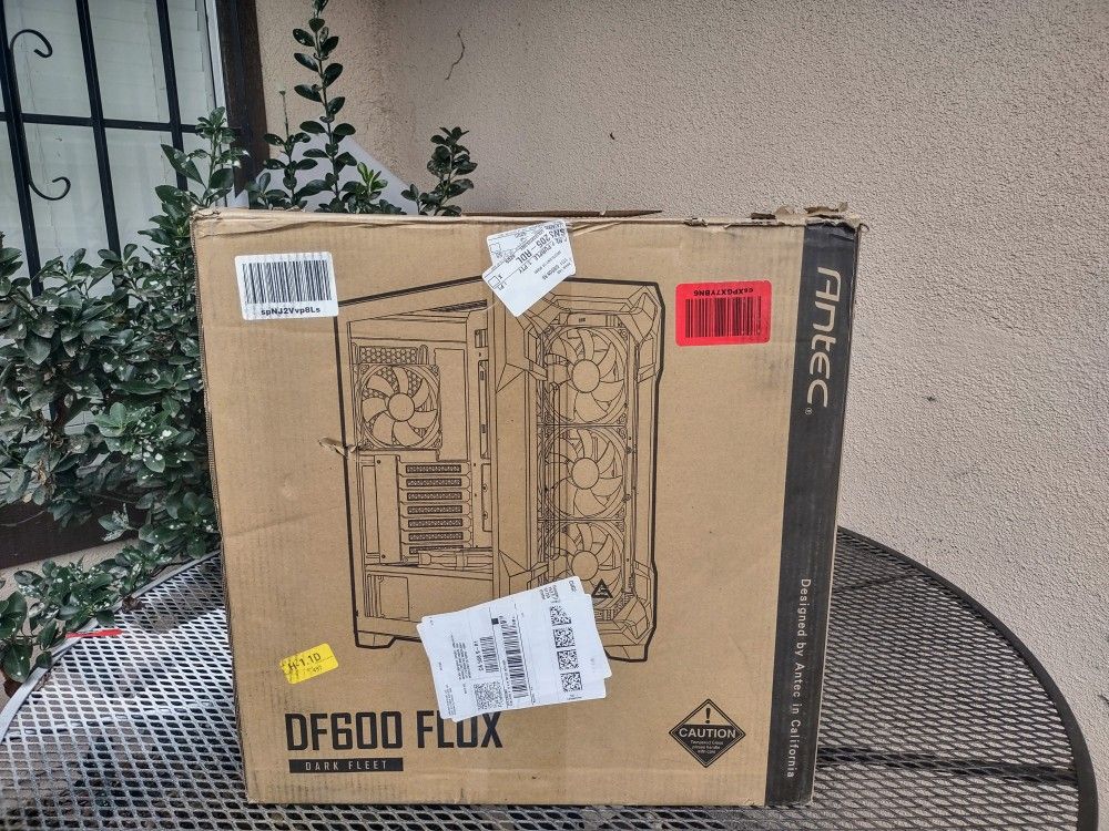 Antec Dark League, DF600 FLUX Mid Tower, ATX Gaming Case 5 x 120m. for ...