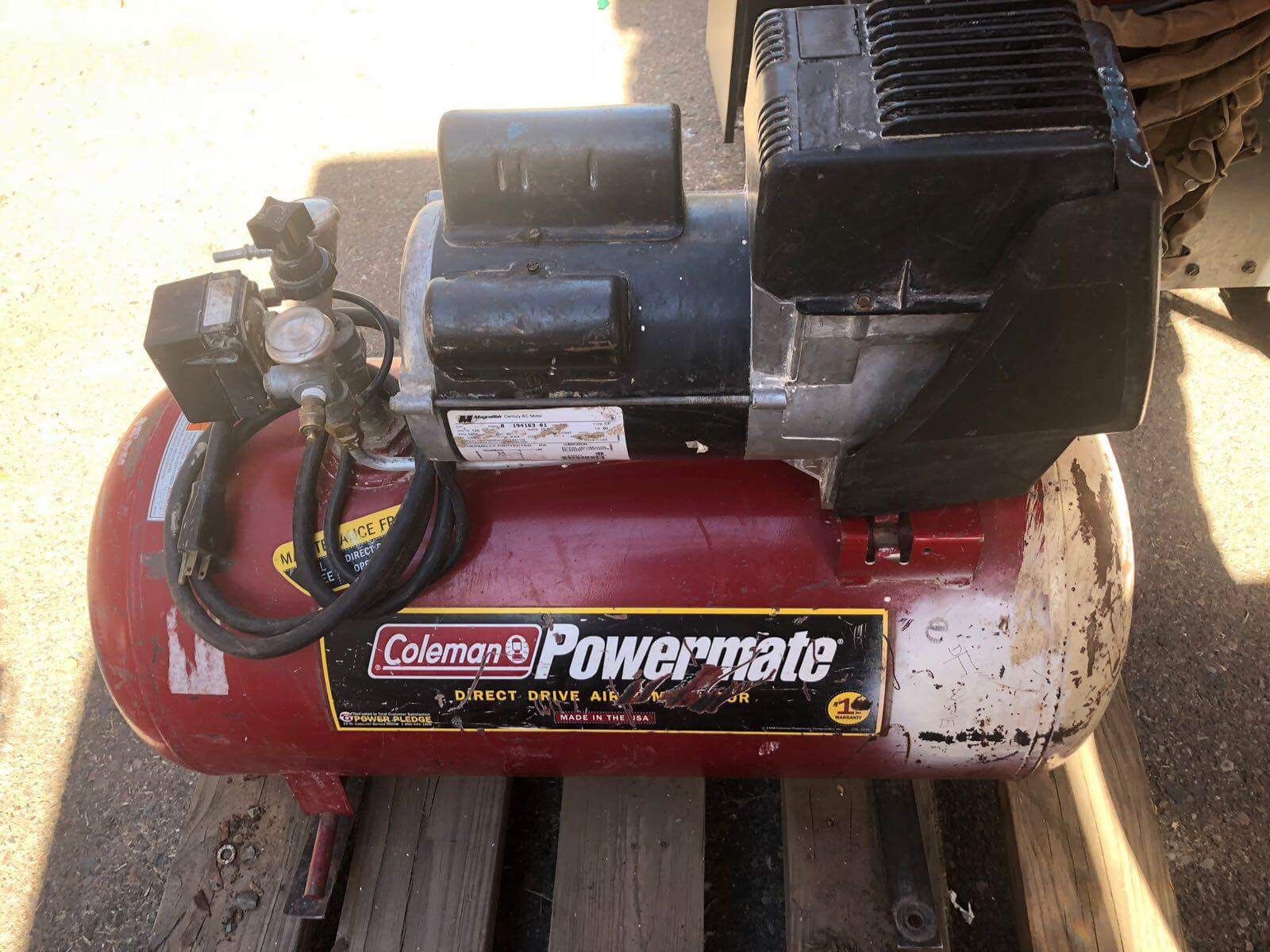 Air Compressor Coleman Powermate for Sale in Glendale, AZ - OfferUp