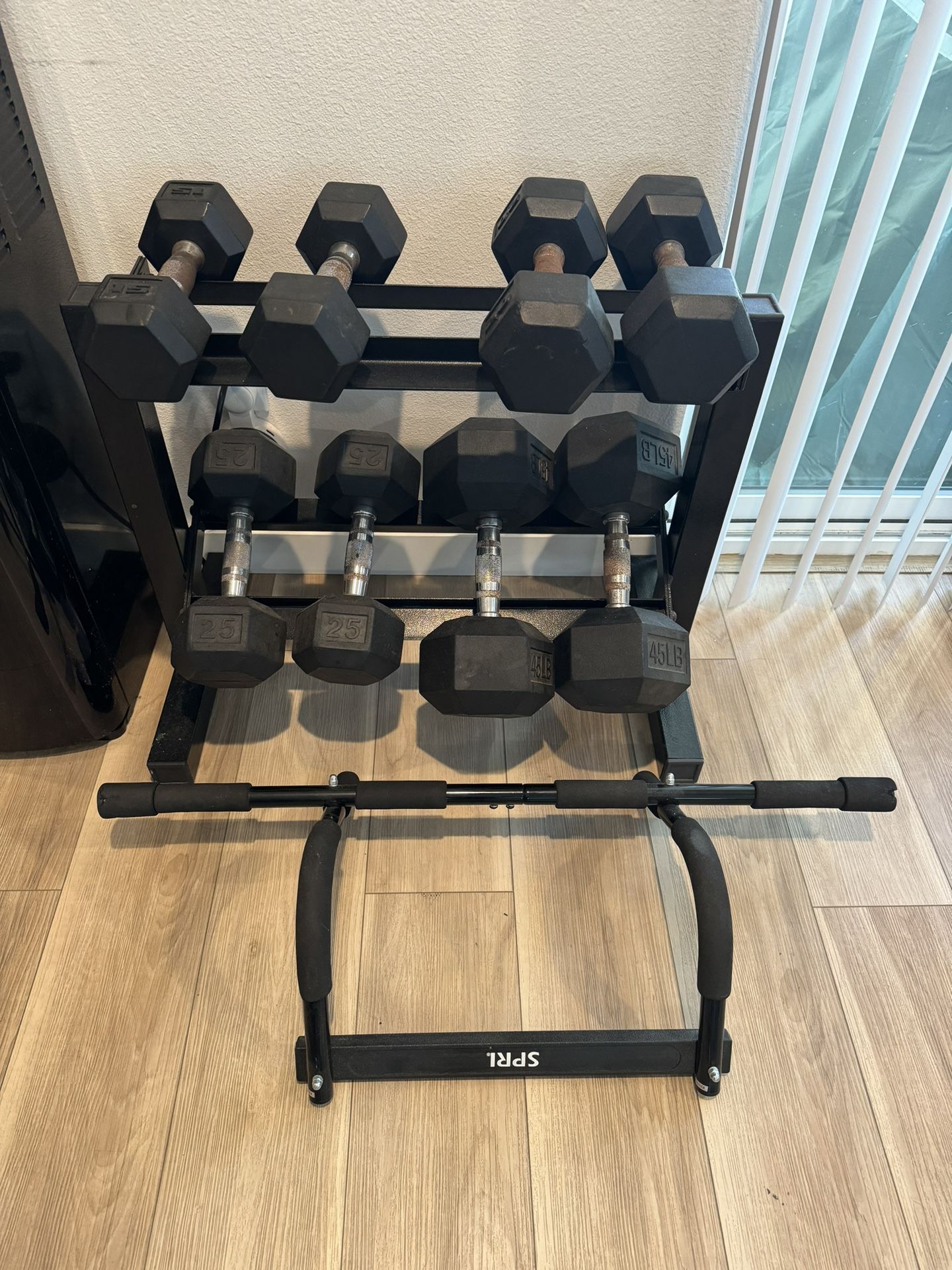 Dumbbells, Rack, Pull-up Bar for Sale in San Diego, CA - OfferUp