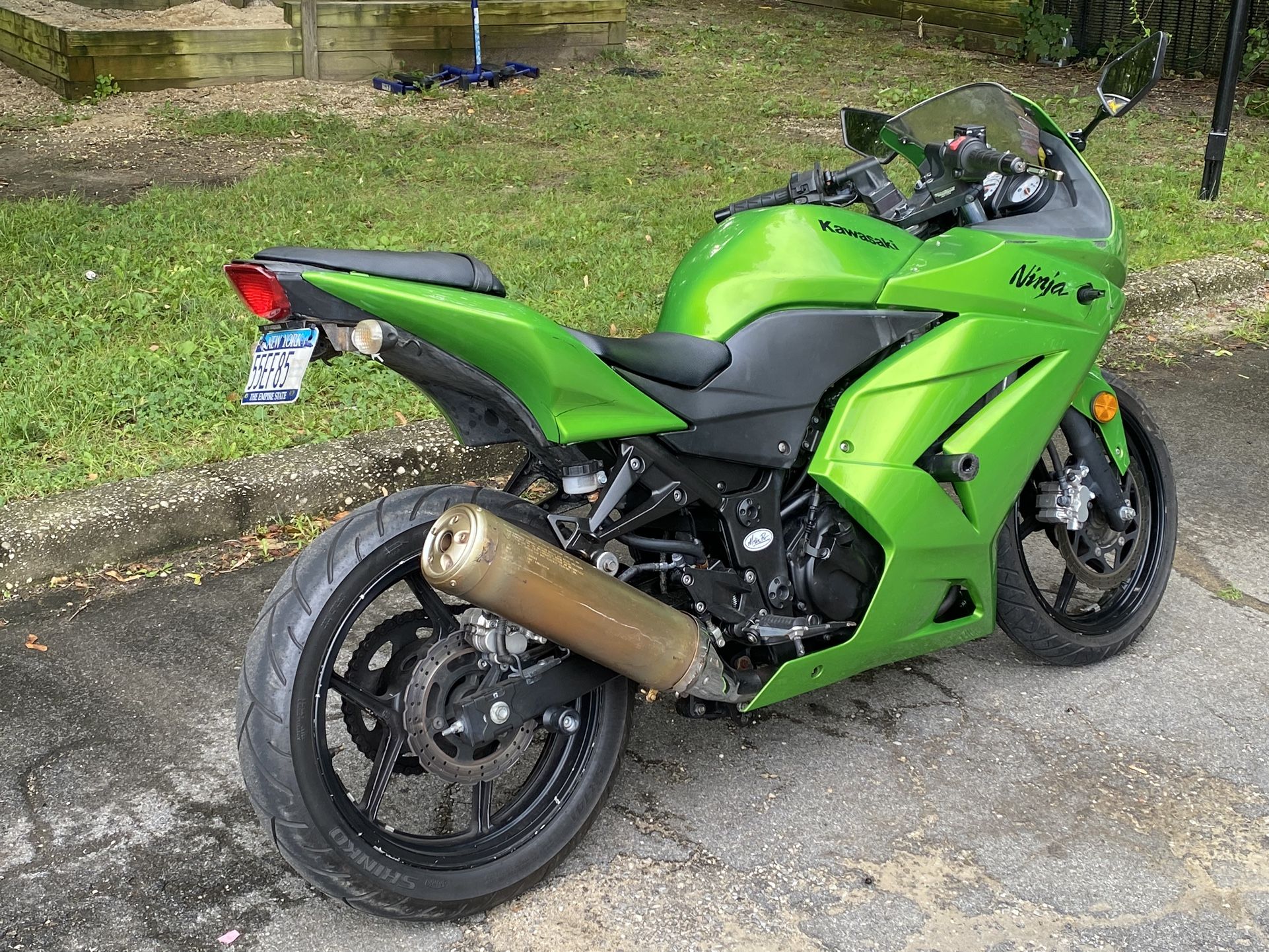 Kawasaki Ninja 250r Green