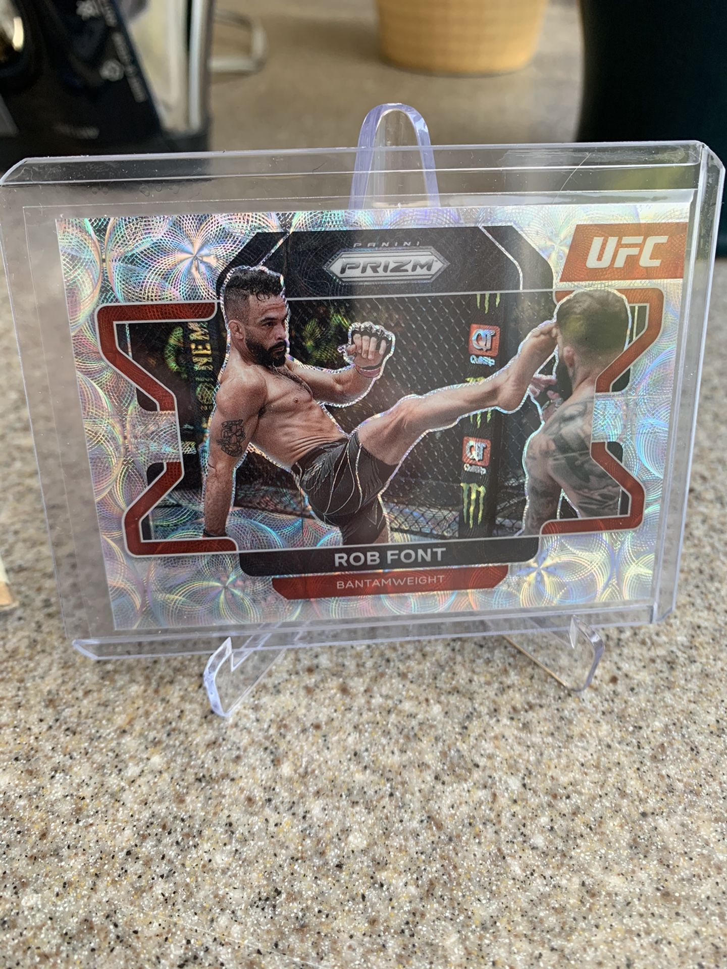 Panini Ufc Prizm , Rob Font Scope Prizm /99 , Mint, 2022 Ufc Prizm for ...