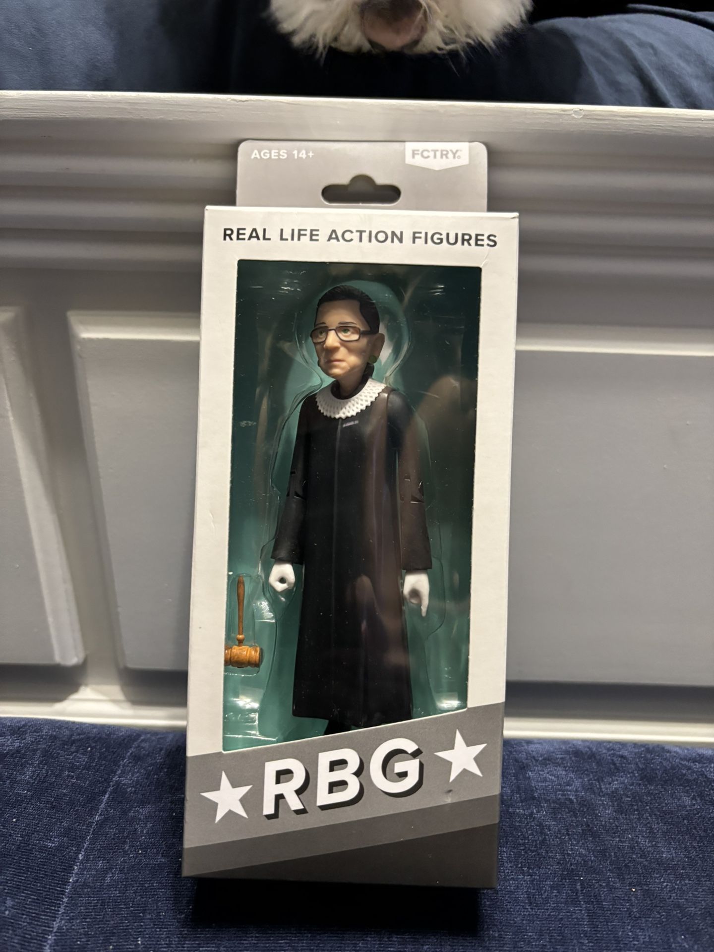 Ruth Bader Ginsburg RBG Real Life Action Figure Doll for Sale in San ...
