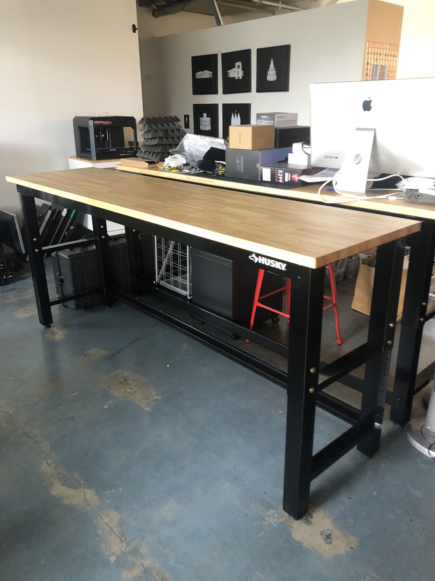 Husky 8’ Adjustable Height Workbench for Sale in Los Angeles, CA - OfferUp