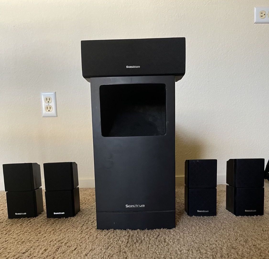 Spectrum RS-232 High Definition Home Theater System Surround Pro-System ...