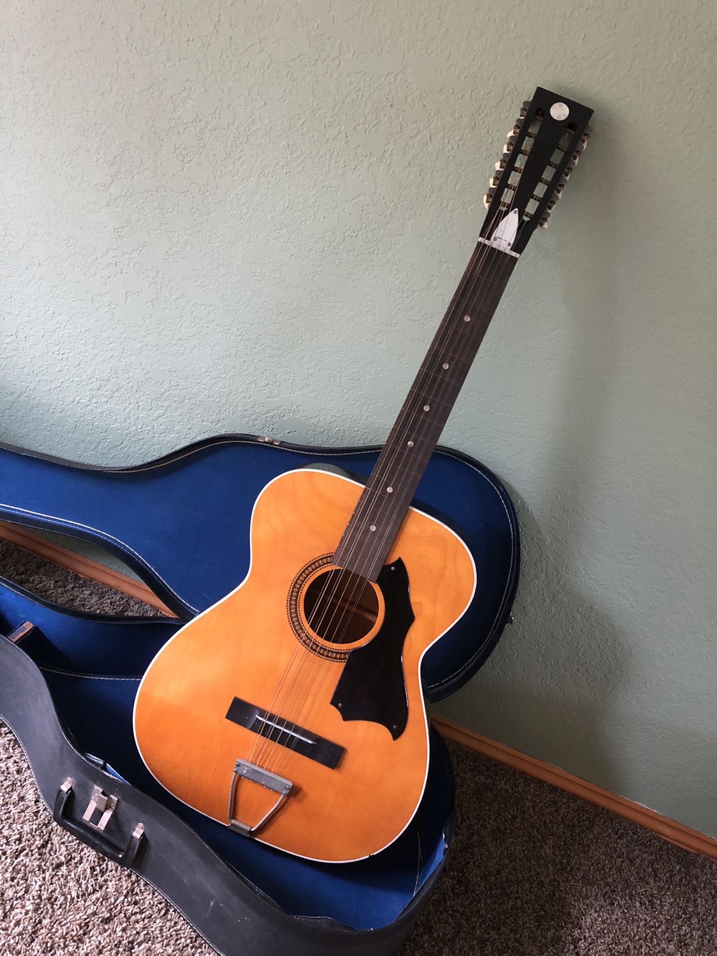 1960’s Stella Harmony 12 string guitar model 319.12270000 for Sale in ...