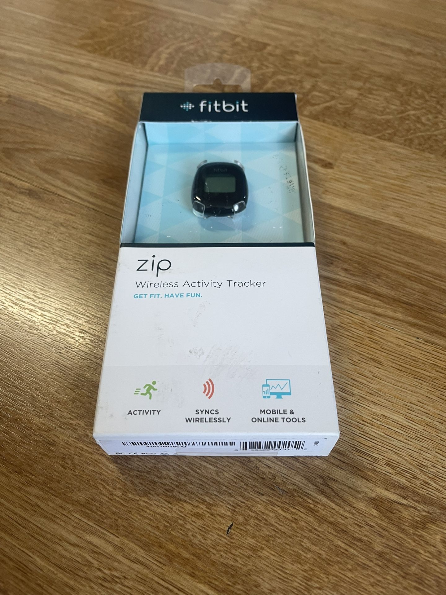 Fitbit Zip Wireless Activity Tracker Black FB301C NEW SEALED for Sale ...