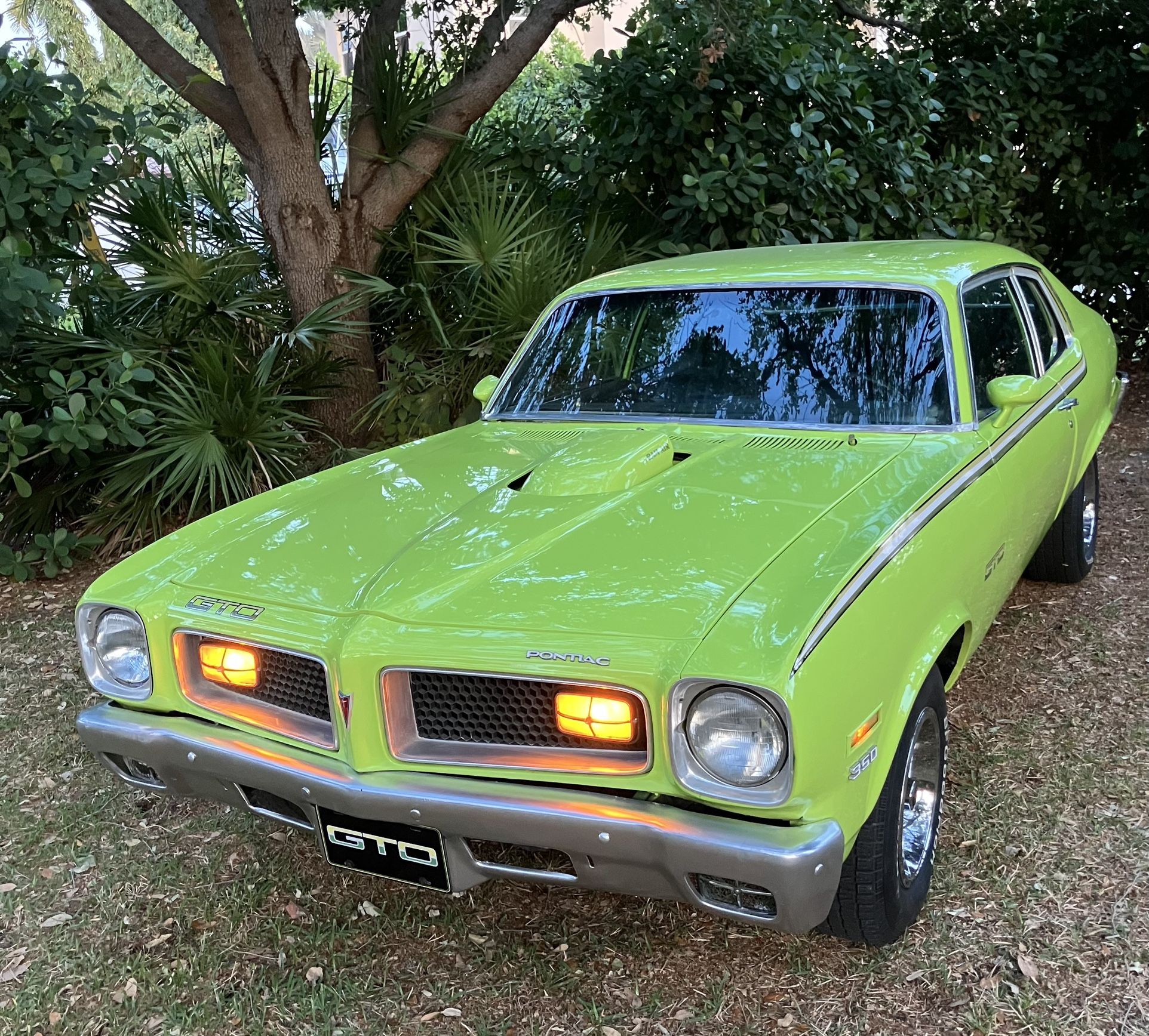 1974 Pontiac Ventura / GTO Tribute / 350 / Bucket Seats / Floor Shifter ...