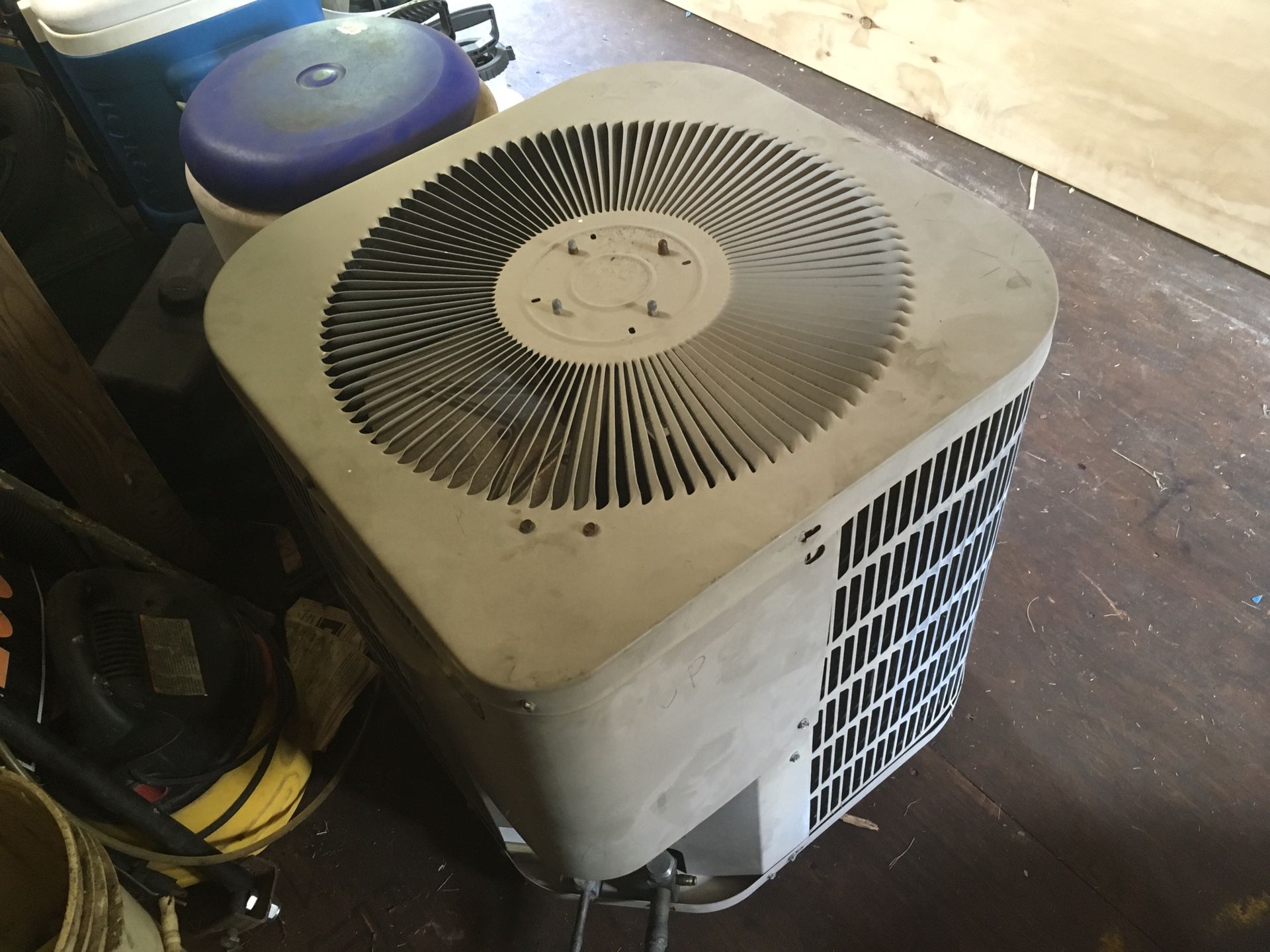 Pulled running R22 fully pumped down 2 ton AC unit. I replaced it for a ...