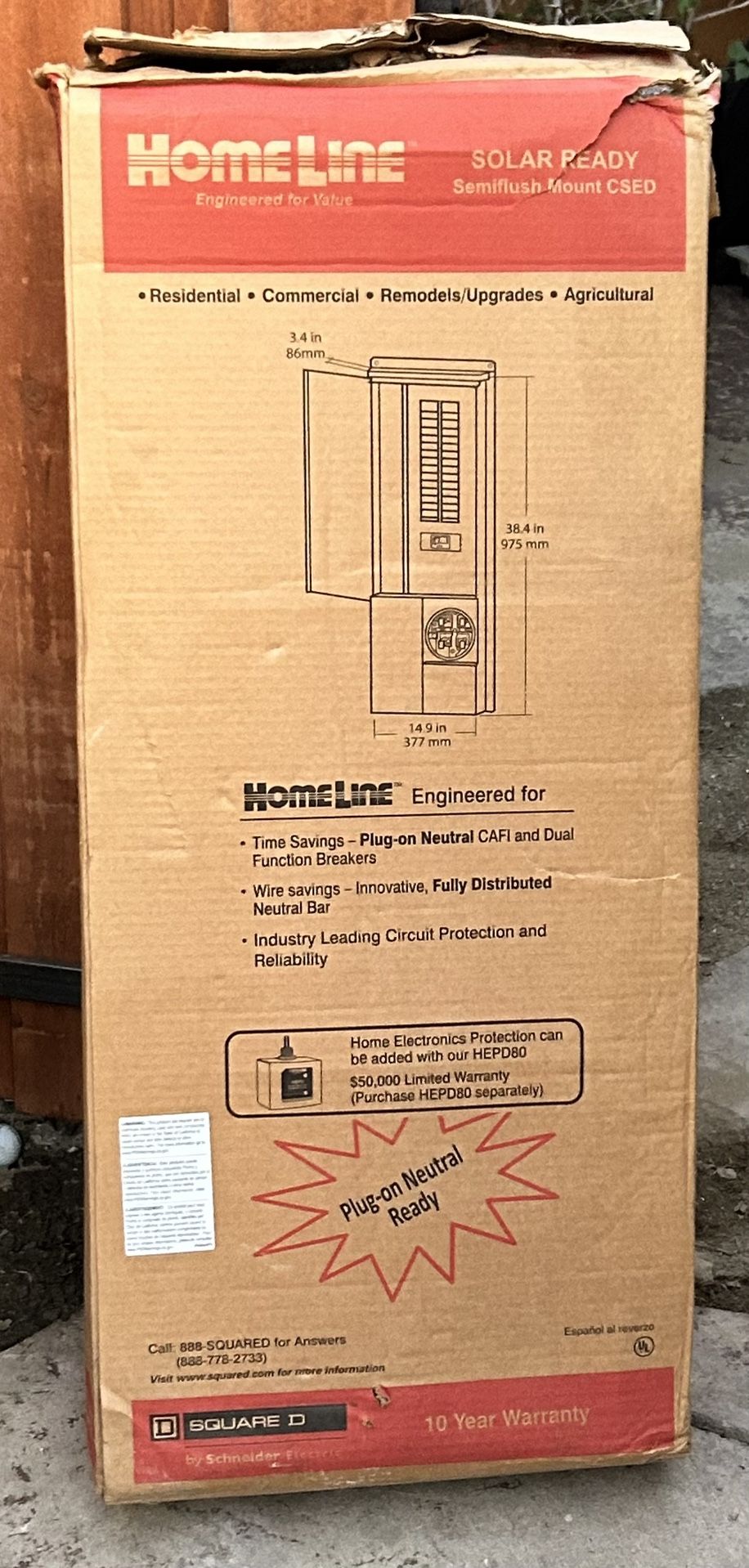 Homeline Main Breaker Panel for Sale in Los Angeles, CA - OfferUp