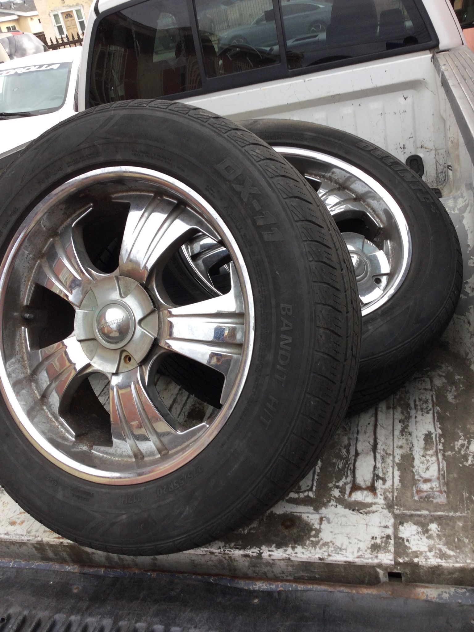 3-Rines cromados (6virlos)Universales -Ford-Mercury-Expedition>Buenas ...