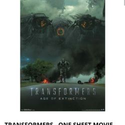 Transformer 4 Poster