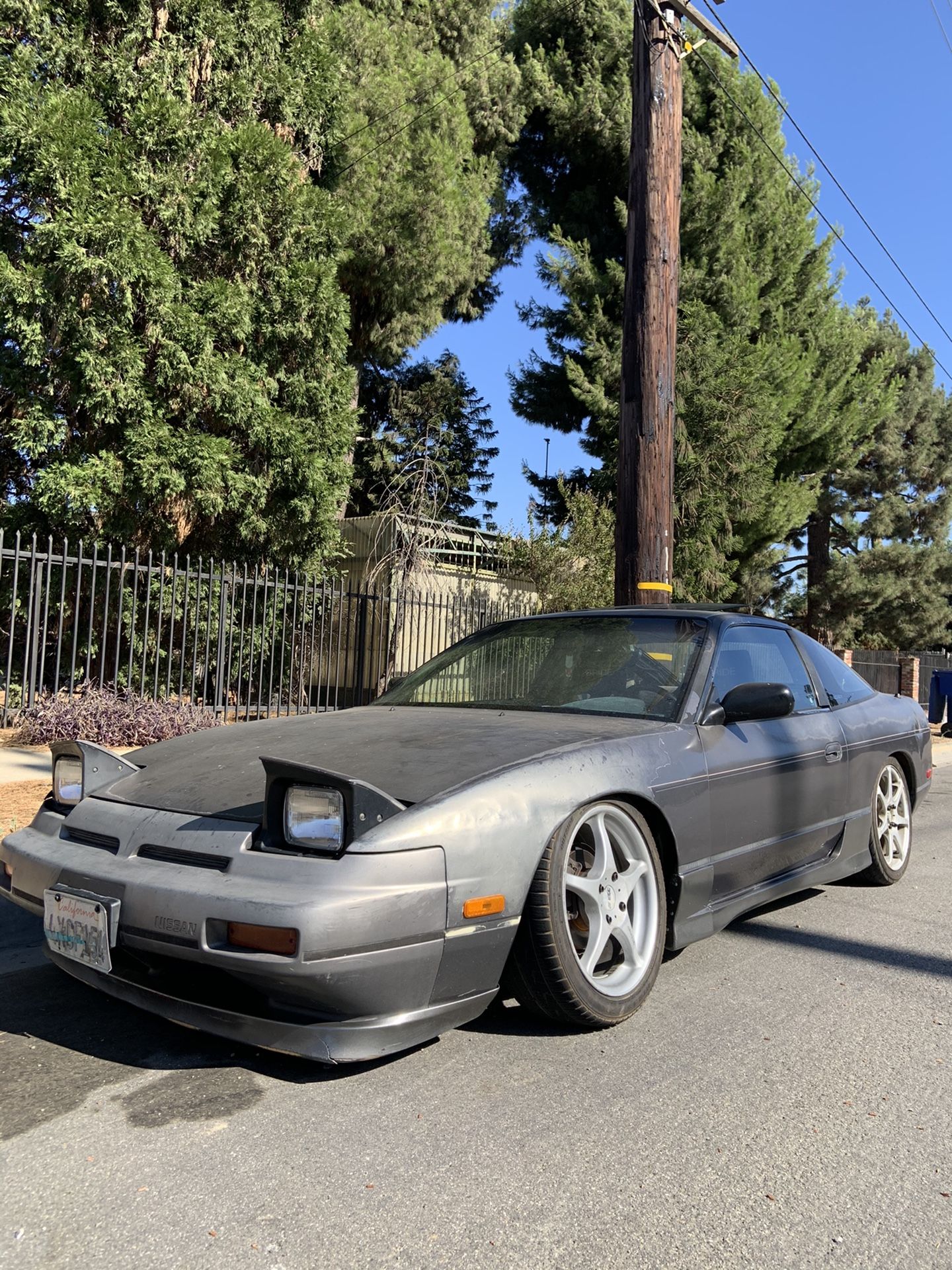 Nissan 240sx S13 Fastback Slammed