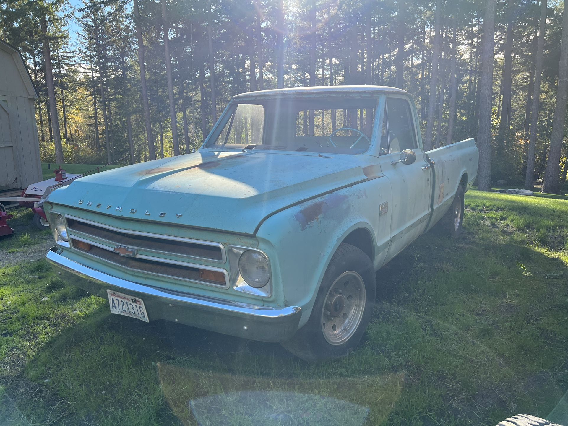 1967 Chevrolet C20 Truck 2wd 3/4 Ton 327ci for Sale in Auburn, WA - OfferUp