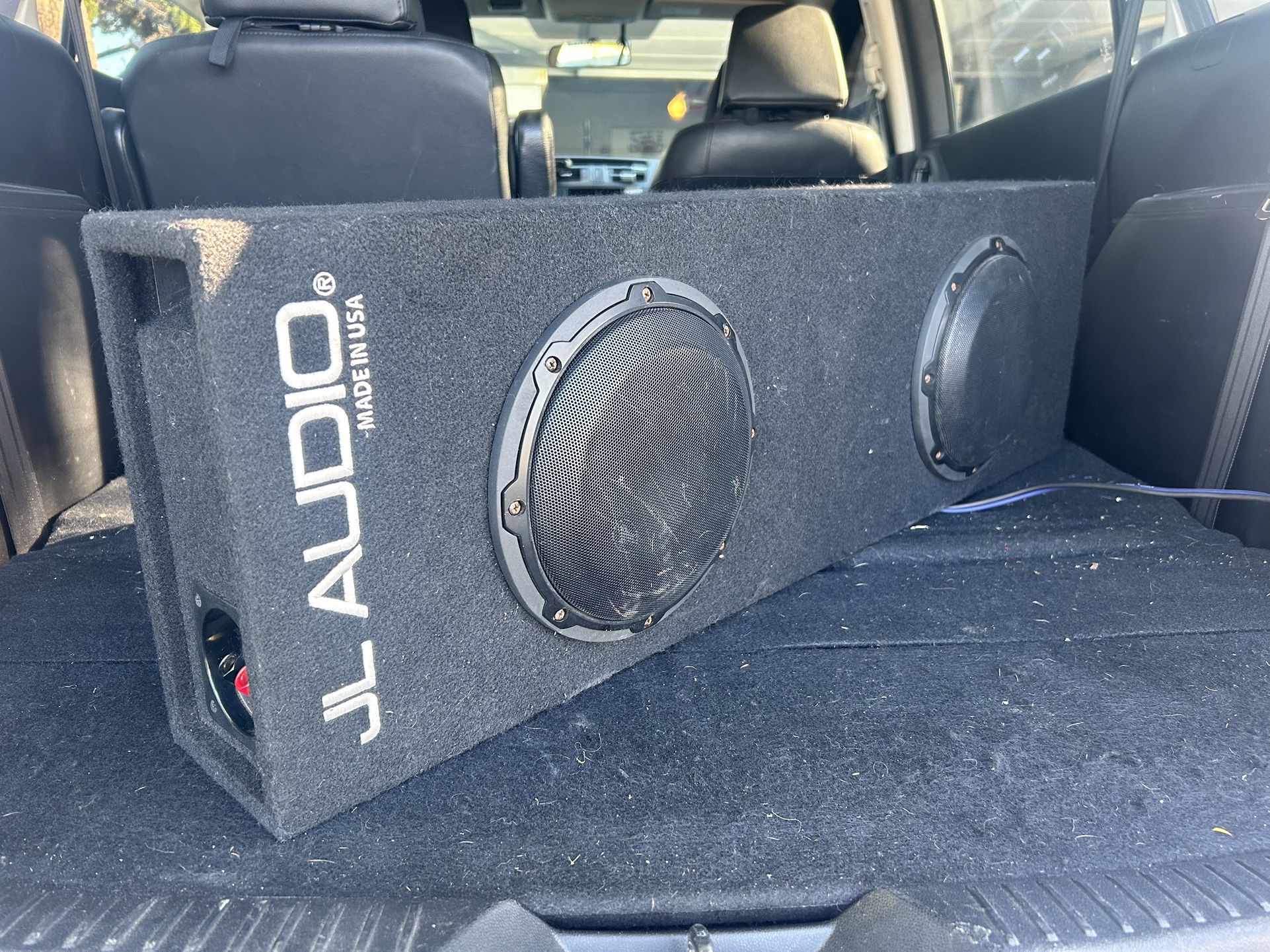 JL Audio CP208LG-W3V3 Two 8w3v3 Subwoofers Speakers Drivers Bajos ...
