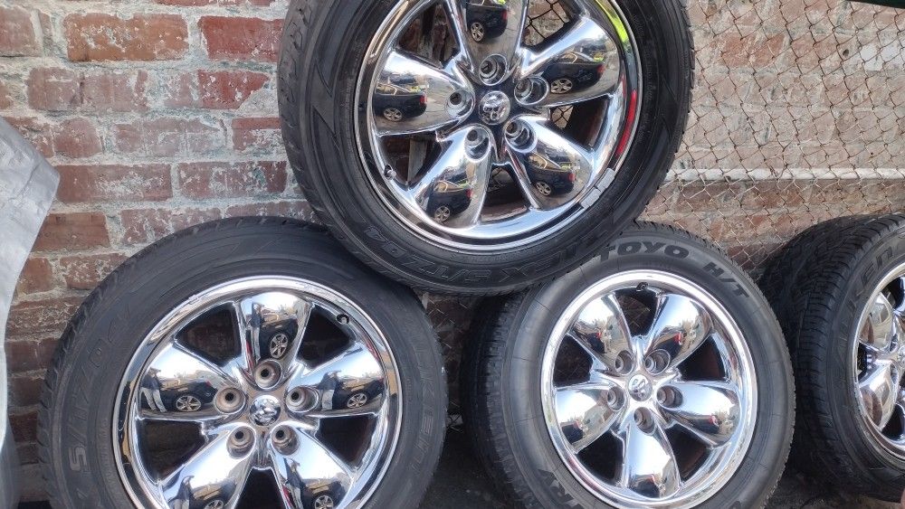 SET OF WHEELS EXCELLENT CONDITION FOR DODGE RAM 2002 TO 2005 for Sale ...