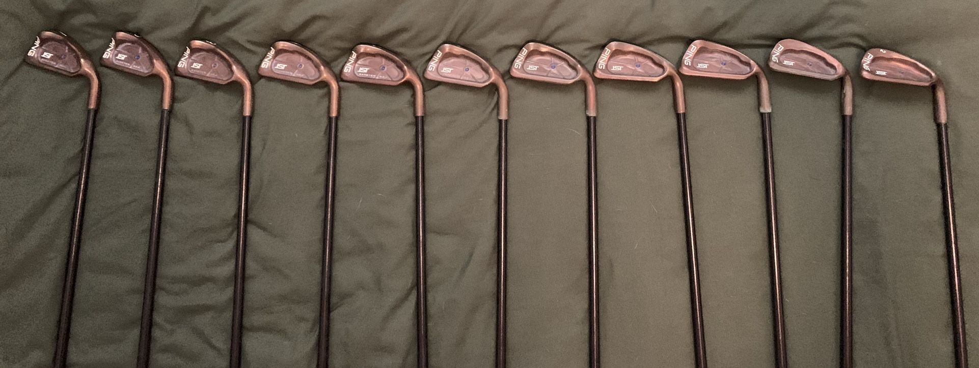 Ping ISI Beryllium Copper (BeCu) Blue Dot Irons 1-SW for Sale in Austin ...