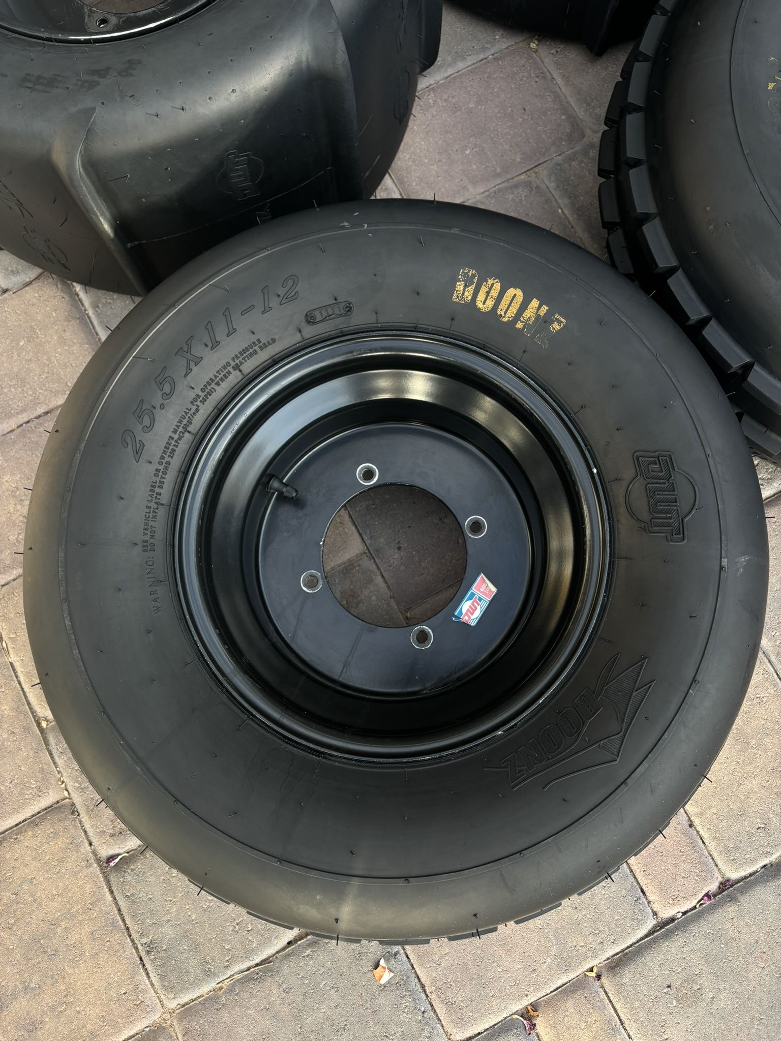 Doonz 12” paddle tires for CAN-AM COMMANDER and POLARIS RANGER RZR XP ...
