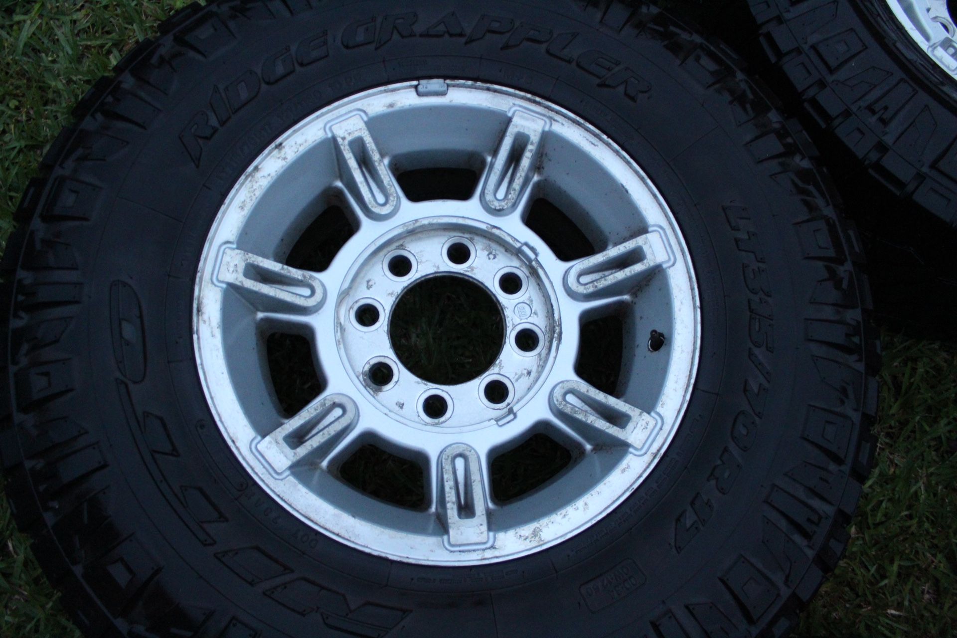 17in Hummer H2 truck wheels 8x6.5 Chevy Silverado 2500HD 35s for Sale ...