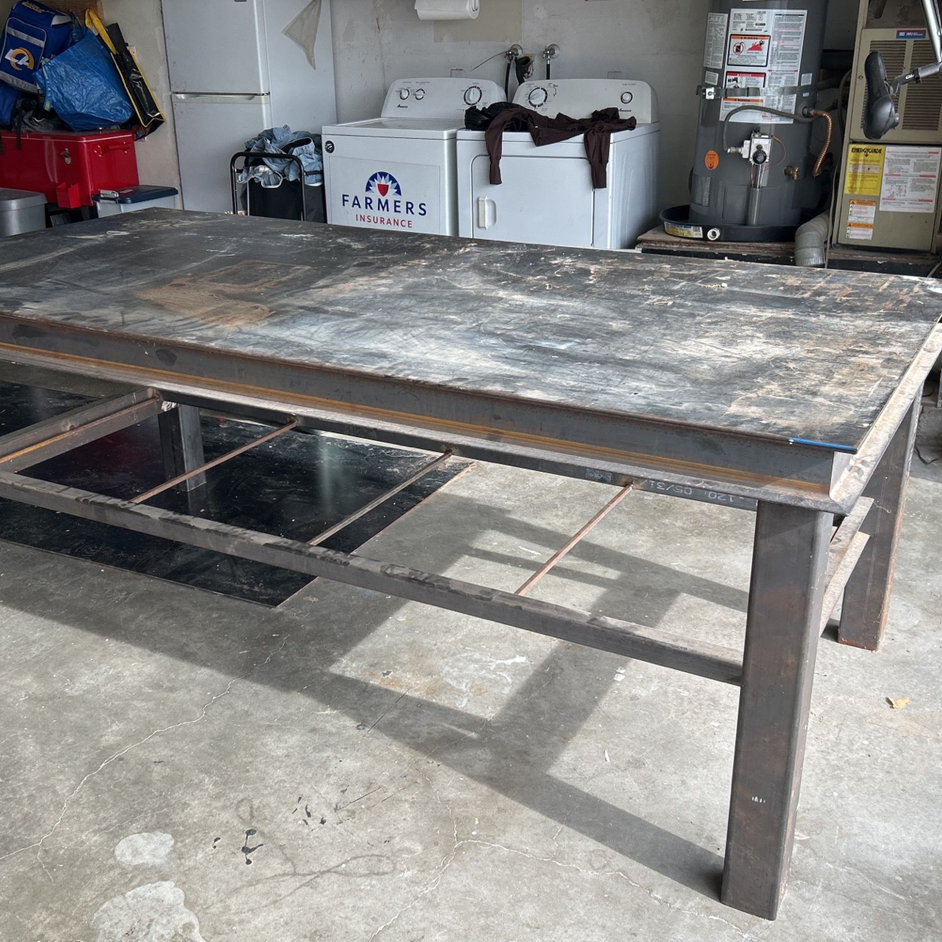 4x8 Metal Work Table for Sale in Perris, CA - OfferUp