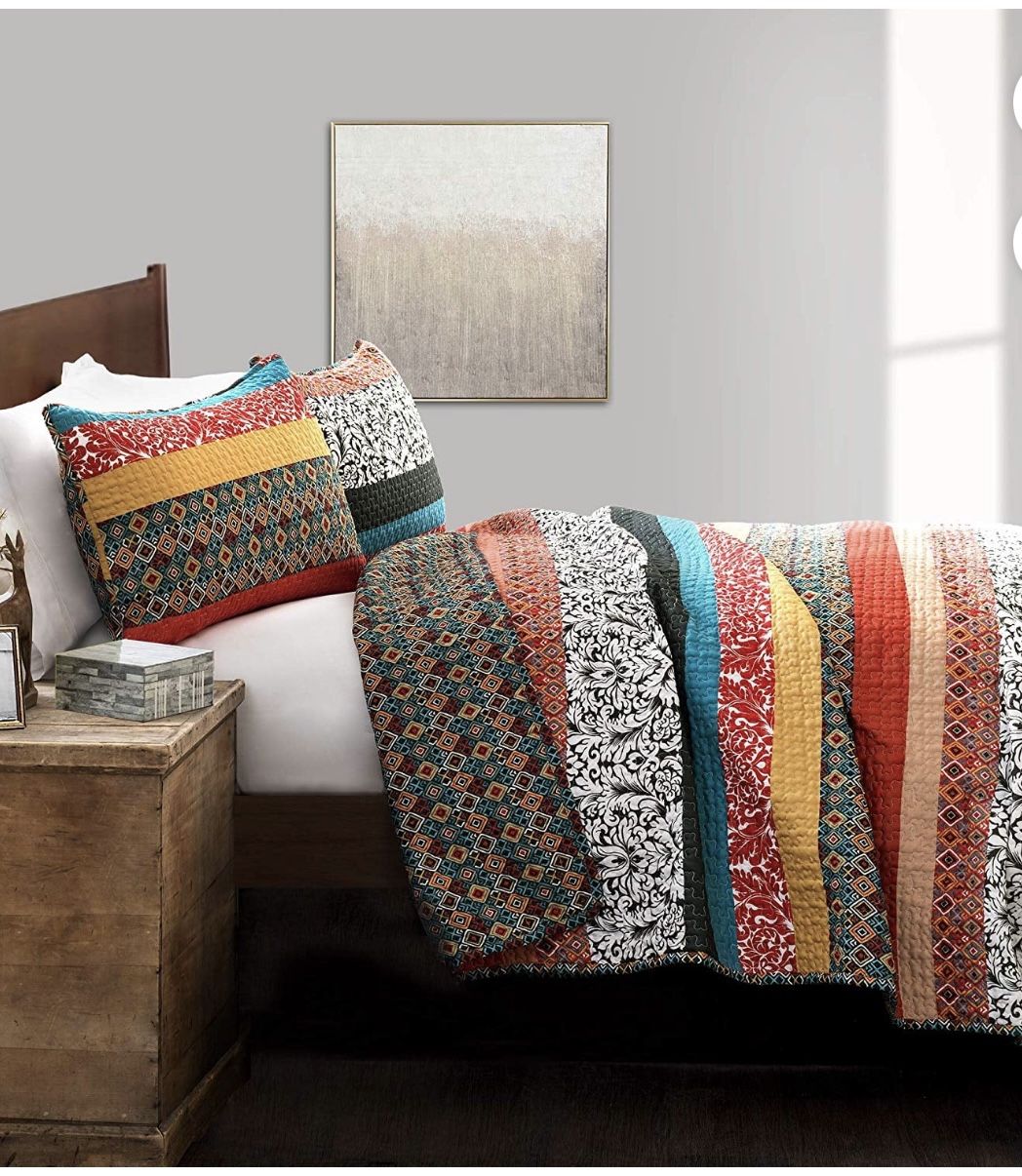 Boho comforter set queen store