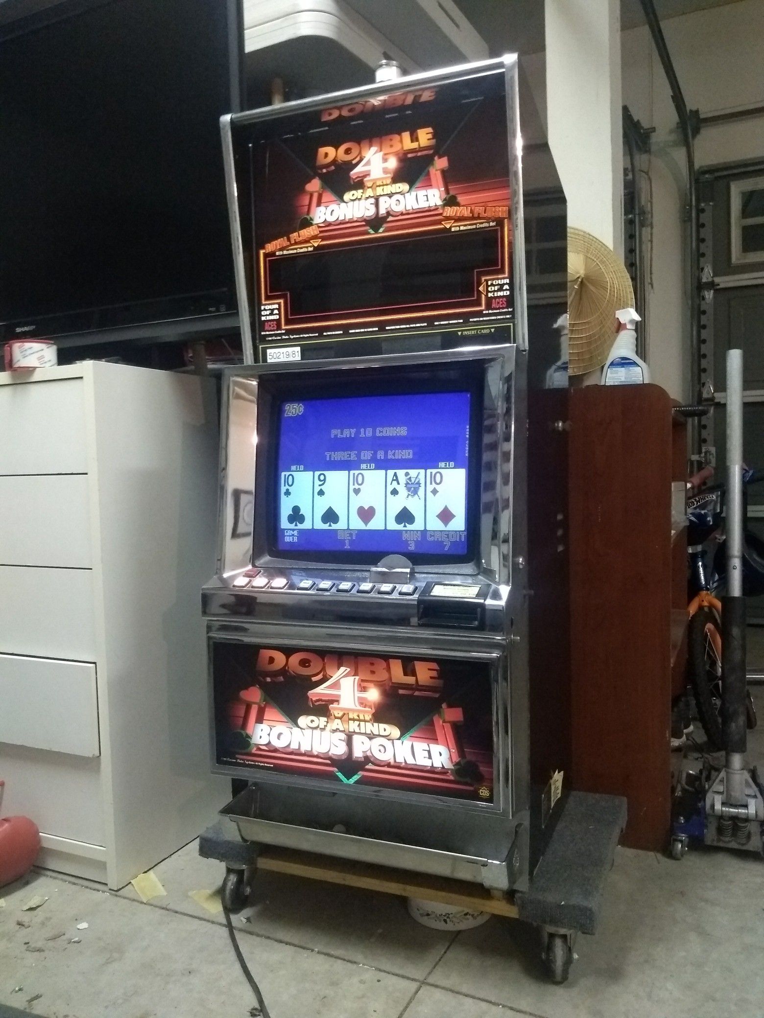 CDS slot machine video poker - QUARTERS - for Sale in Chino Hills, CA - OfferUp