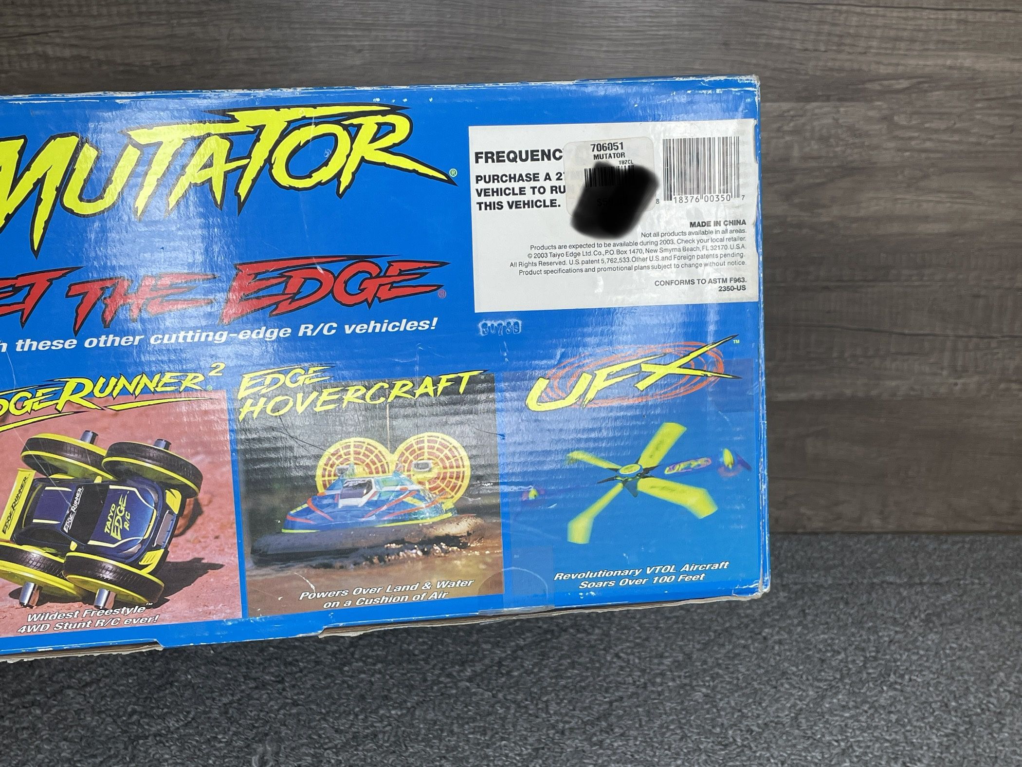 Taiyo Edge R/C Mutator 9.6v Turbo Tyco RC Remote Control Car 90s Retro ...