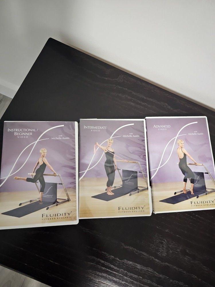Fluidity Barre - Includes 3 Exercise Videos For Beginners, Intermediate ...